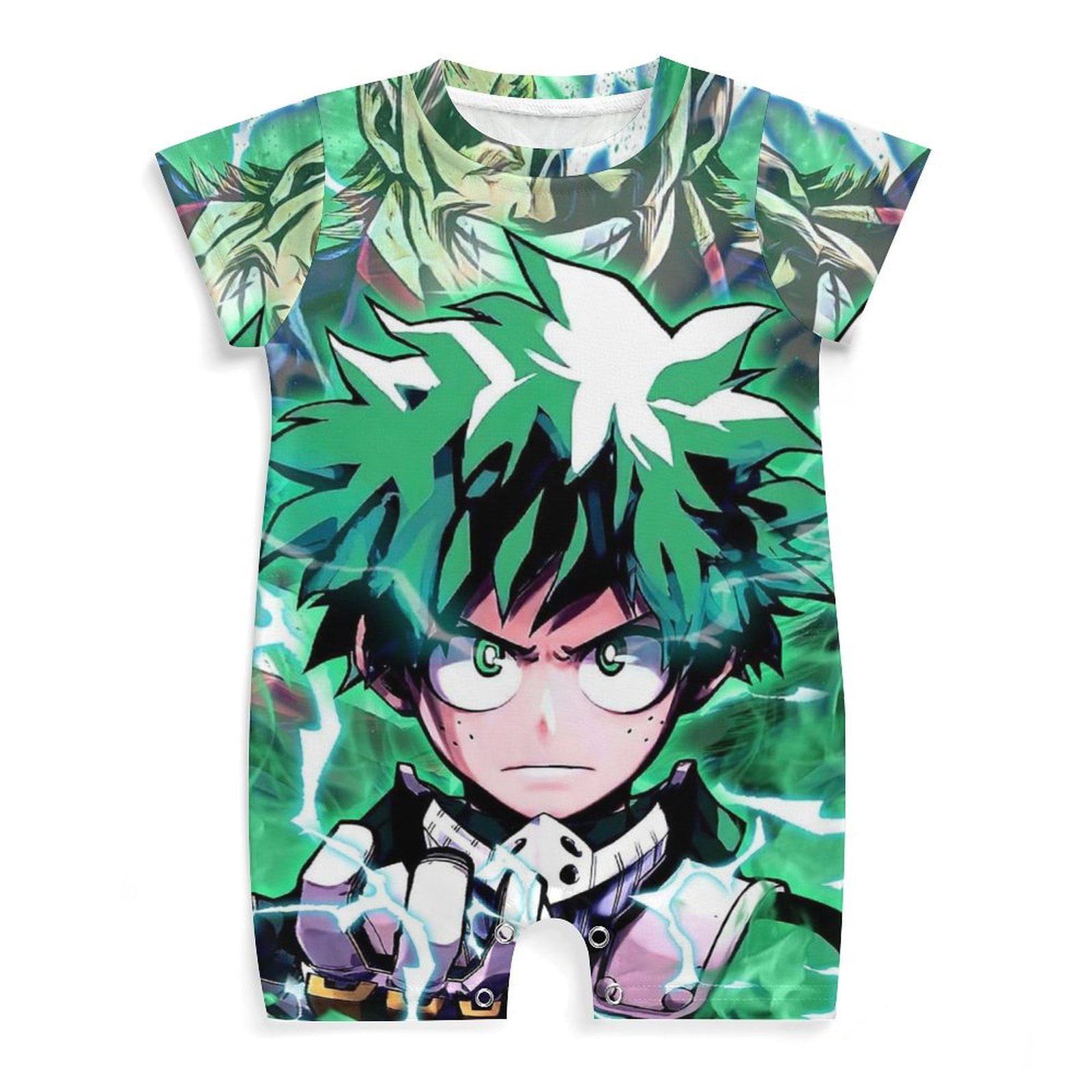 My Hero Academia Baby Boy Girl Romper Short Sleeve Cotton Bodysuit ...