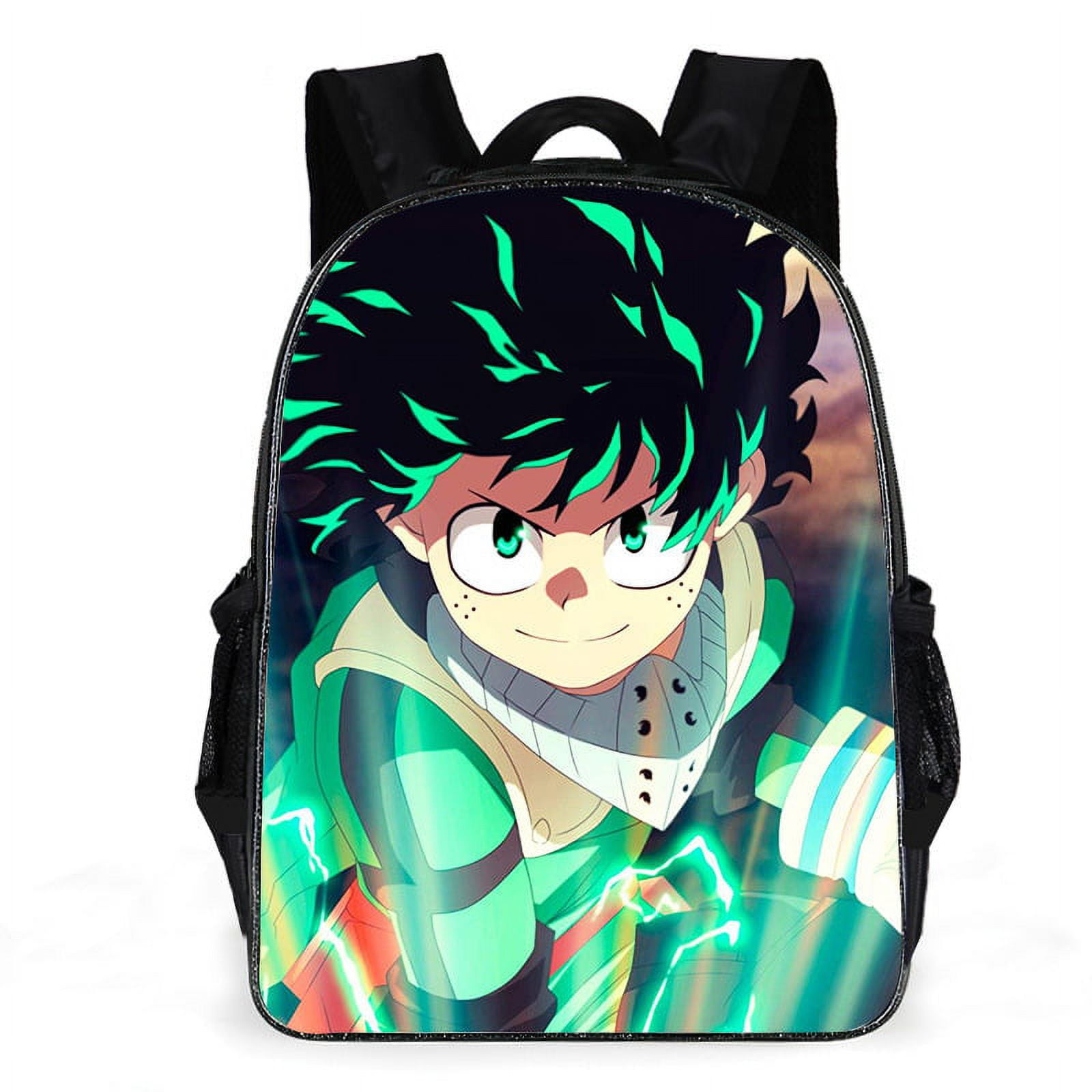 My Hero Academia Backpack Cartoon Backpacks School Backpack Laptop Bag ...
