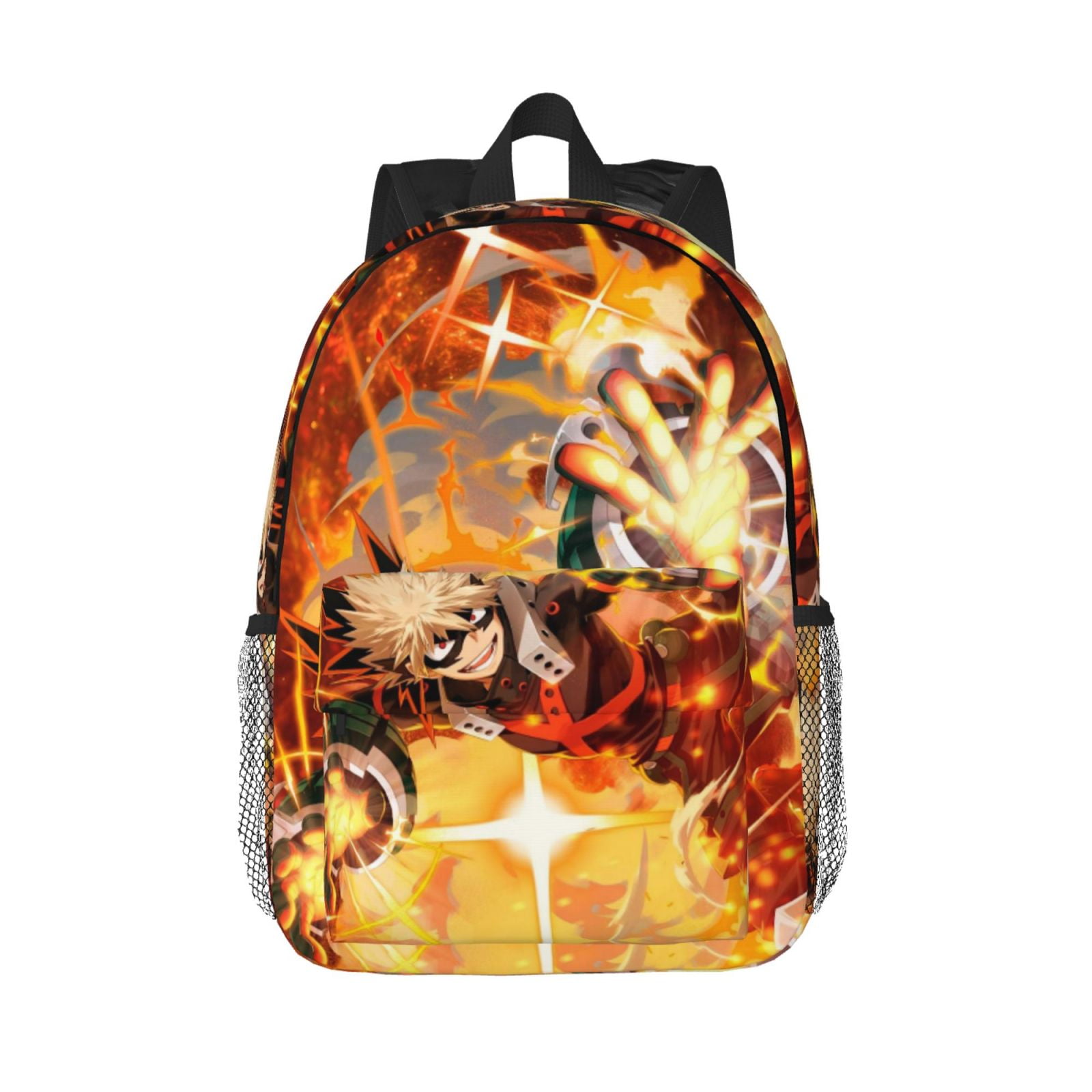 My Hero Academia Backpacks Cartoon Prints Large Capacity Laptop Bags ...