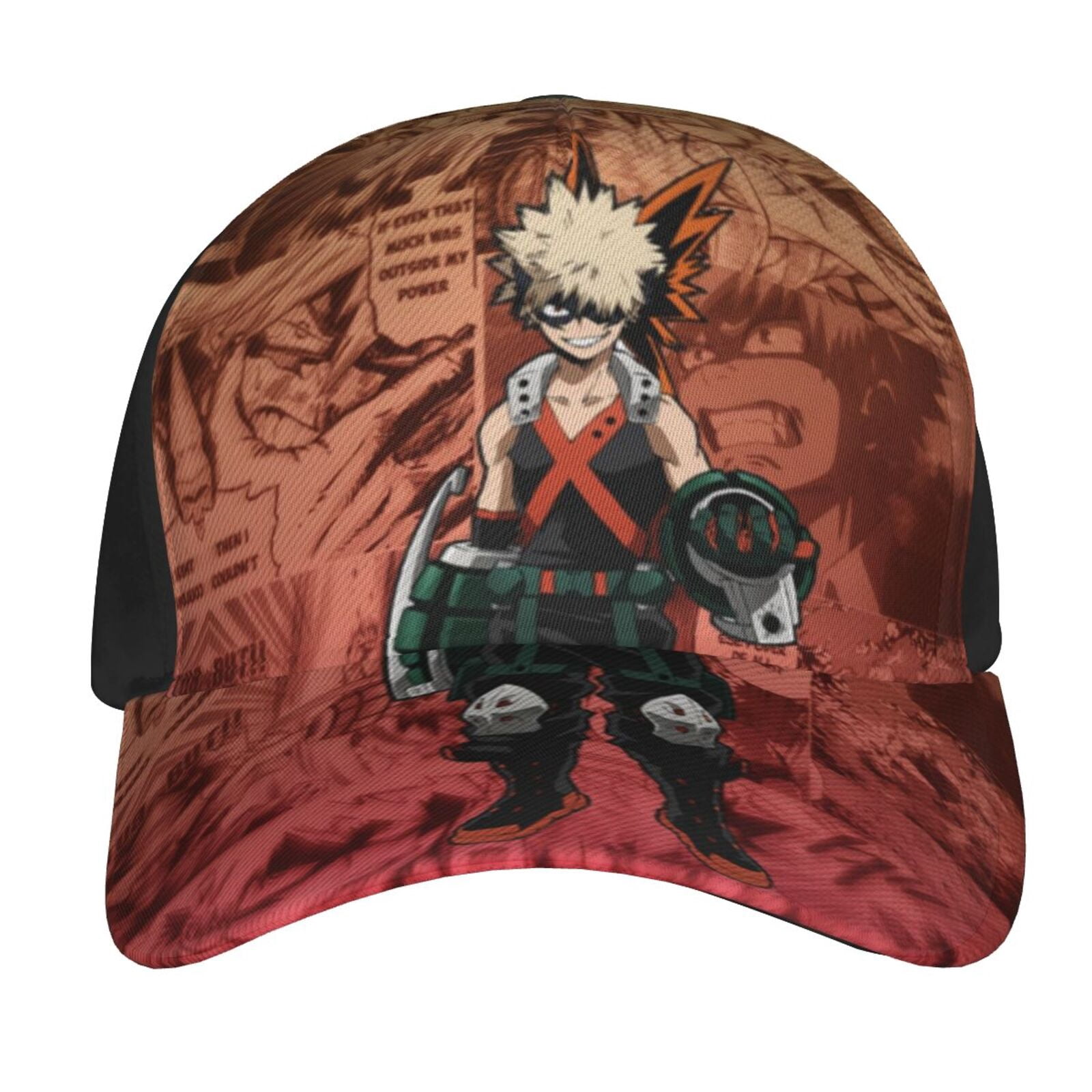 My Hero Academia Bakugo Katsuki Baseball Hat Hip Hop Caps Sun Hat ...