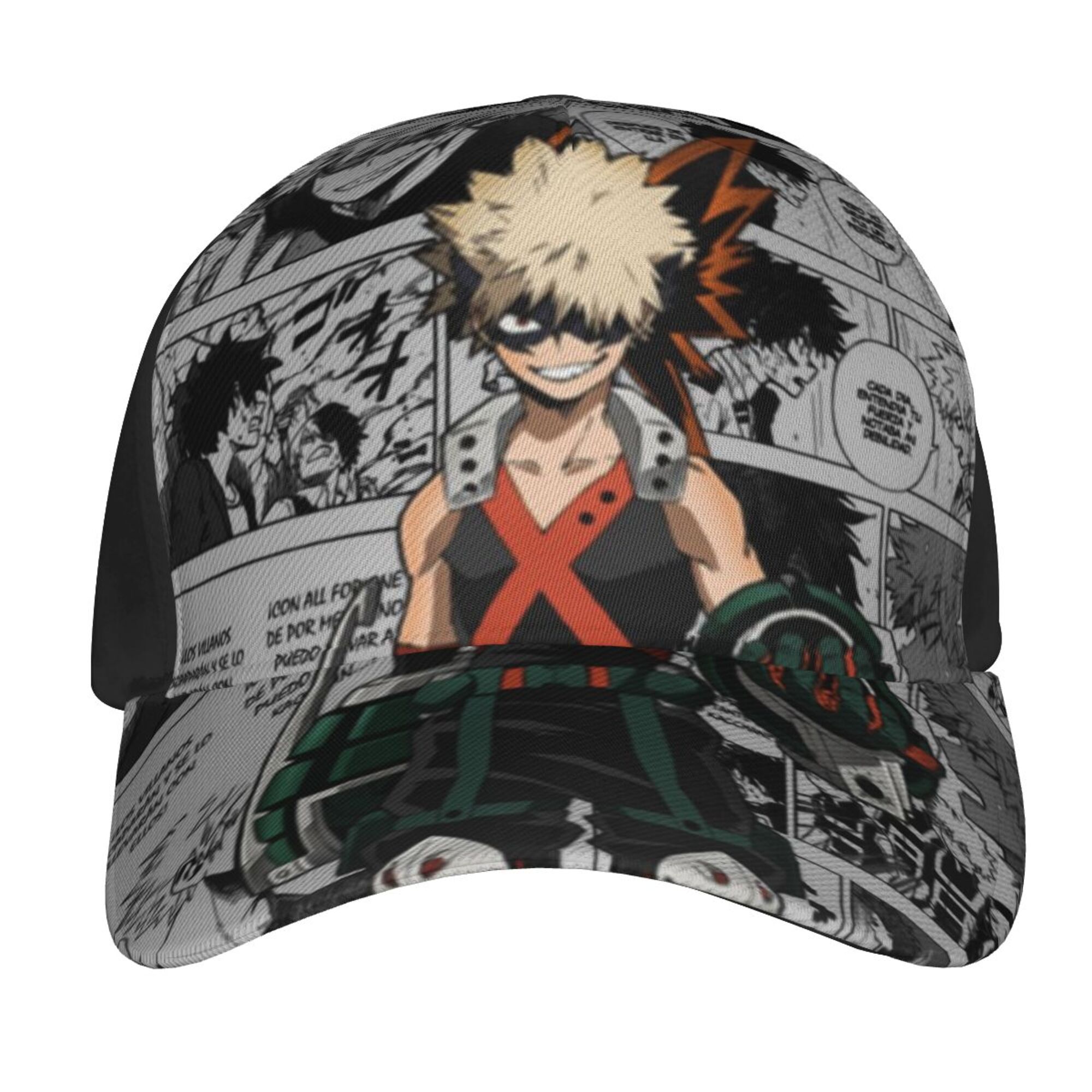 My Hero Academia Bakugo Katsuki Baseball Hat Hip Hop Caps Sun Hat ...