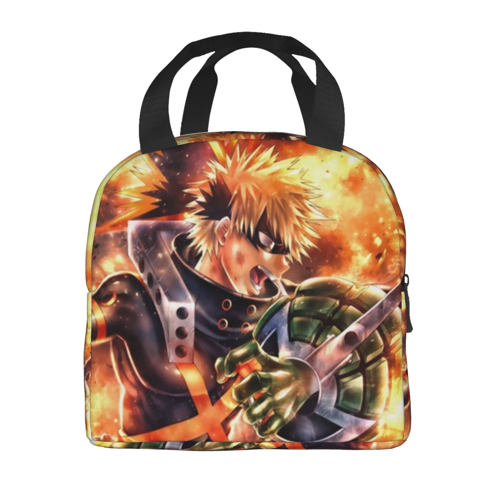My Hero Academia Bakugo Katsuki Lunch Bag Tote Bag Insulated Lunch Box ...