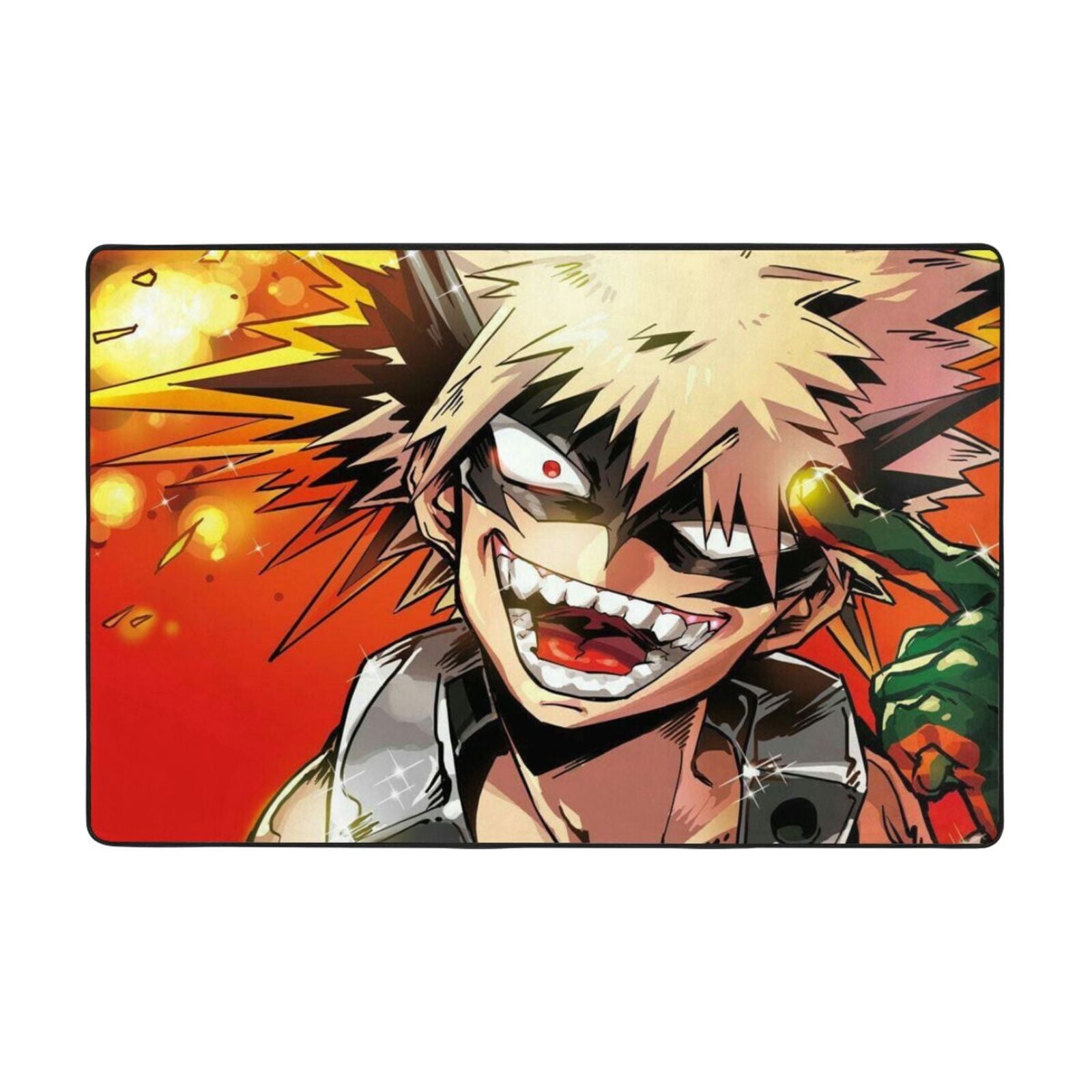 My Hero Academia Bakugo Katsuki Rugs Washable Cover Floor Rug Carpets ...
