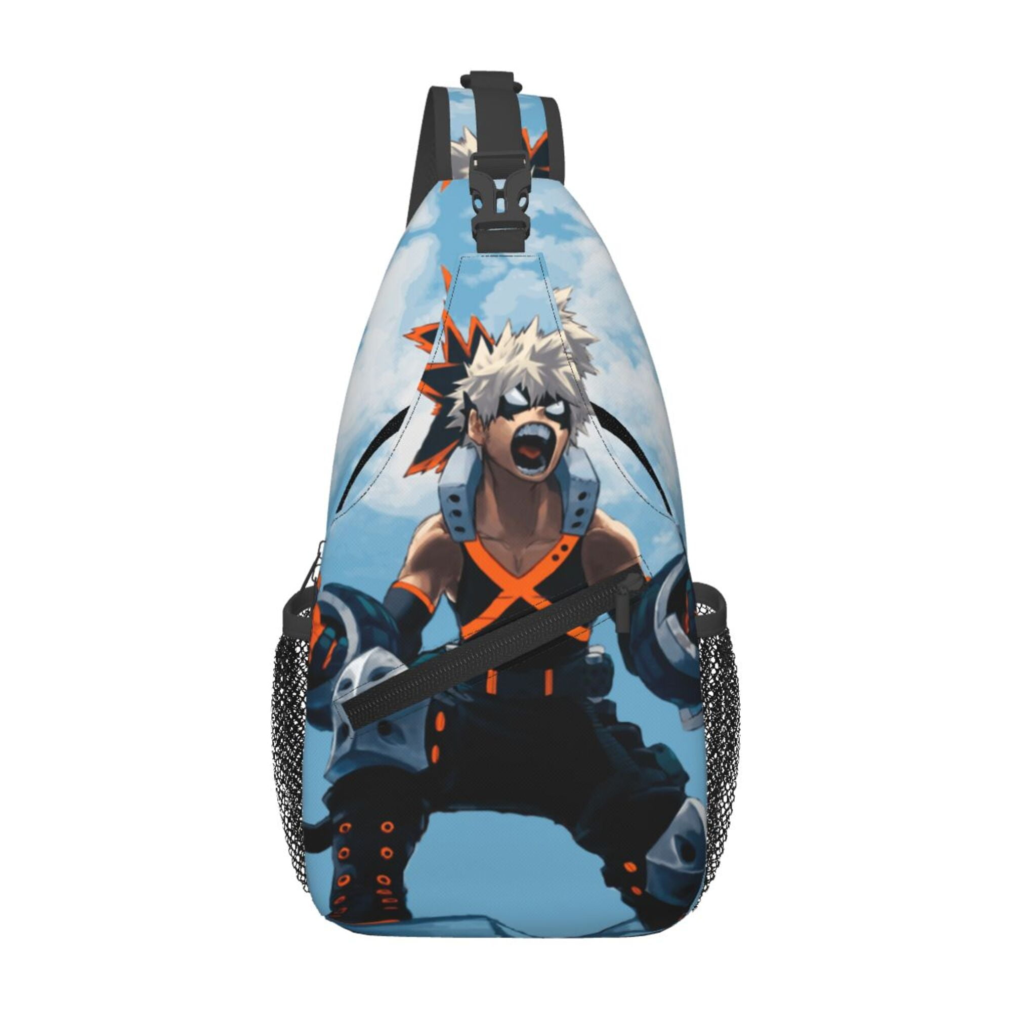 My Hero Academia Bakugo Katsuki Sling Bag Crossbody Sling Backpack ...