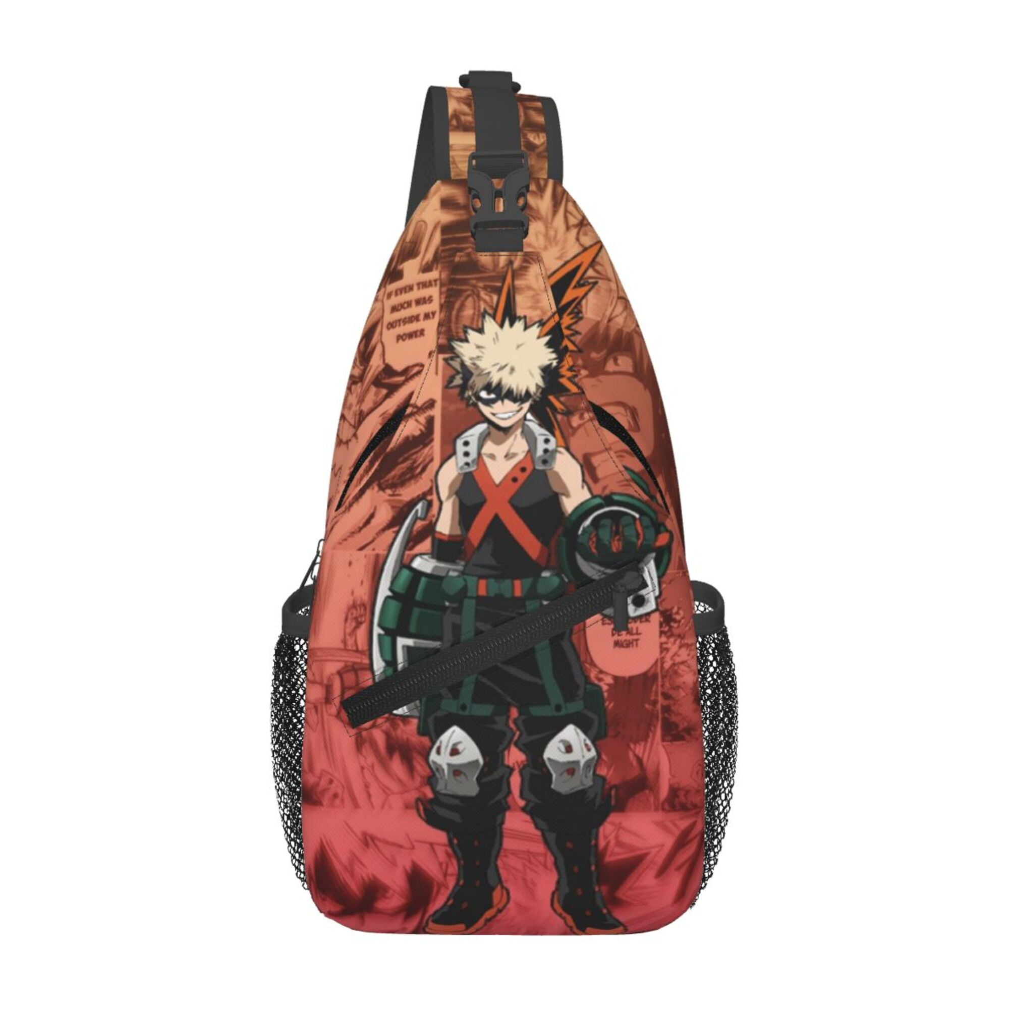 My Hero Academia Bakugo Katsuki Sling Bag Crossbody Sling Backpack ...