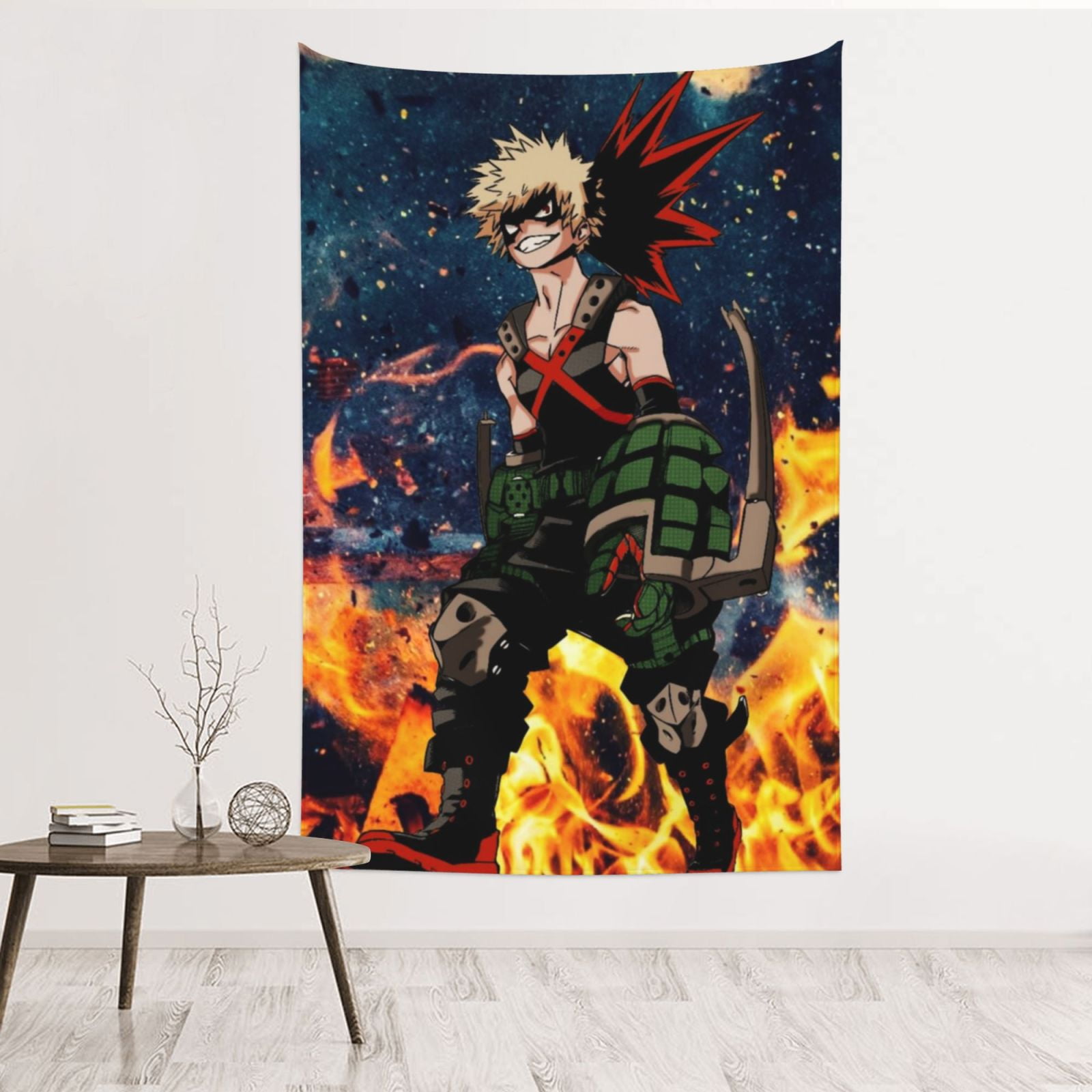 My Hero Academia Bakugo Katsuki Tapestry Wall Hanging Home Decoration ...