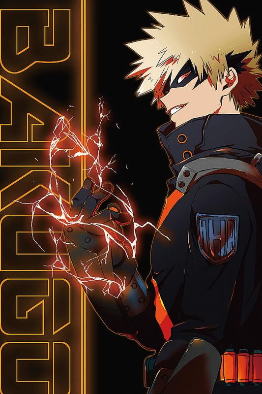 BINFA-Wall Art My Hero Academia Bakugou Katsuki 18" x 12" Poster - Walmart.com