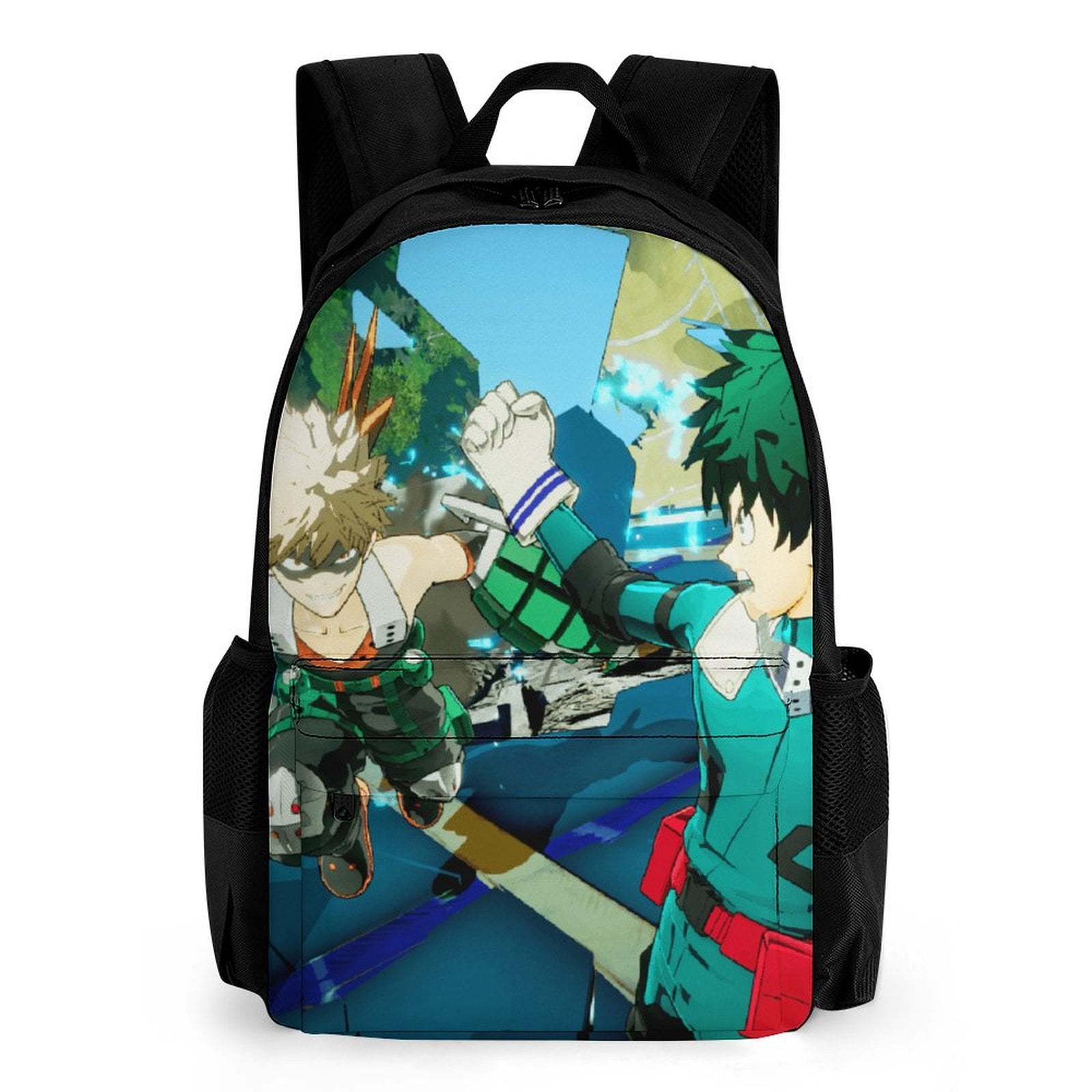 My Hero Academia Battle Backpack Student Satchel Schoolbag Bookbag ...