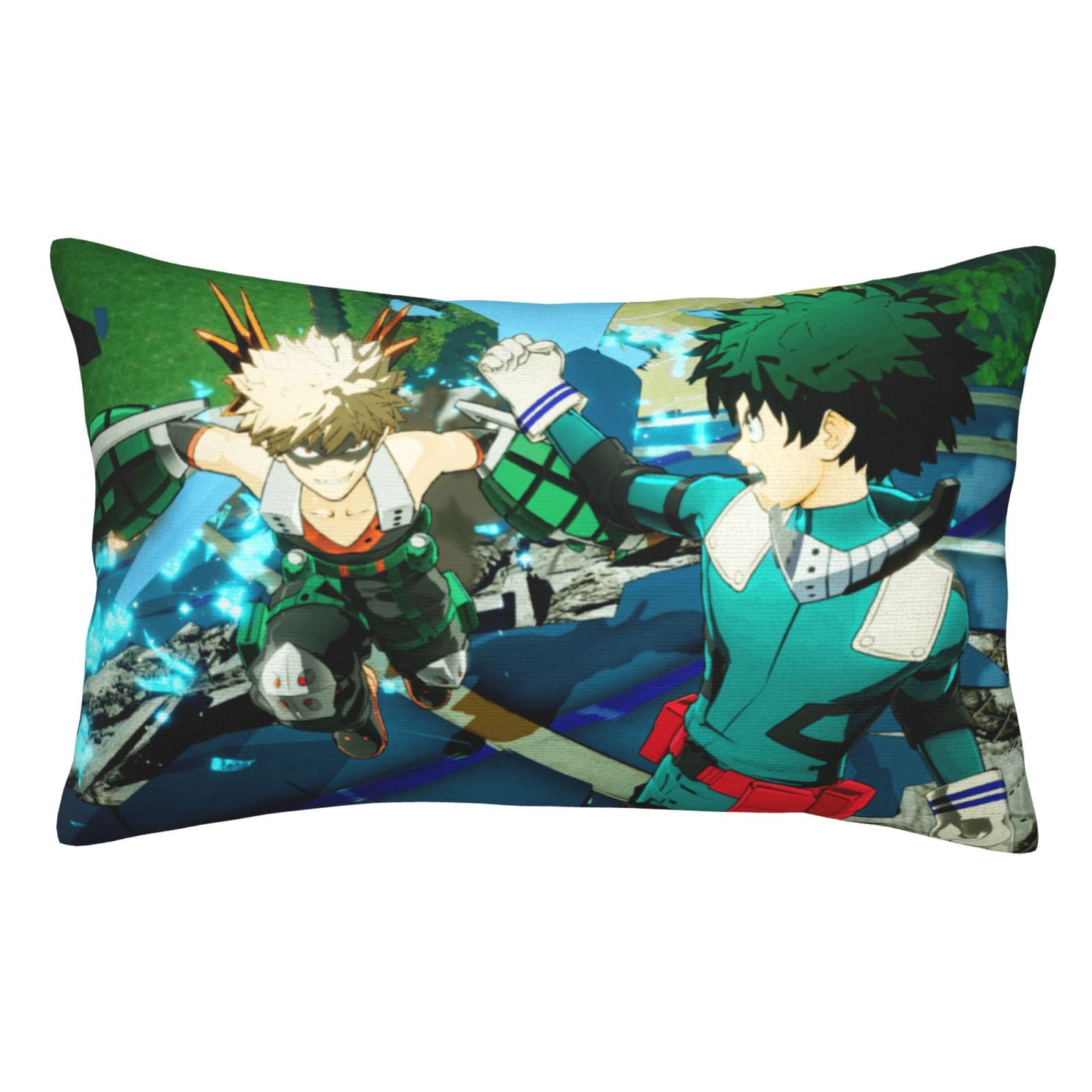 My Hero Academia Battle Pillowcase Cushion Pillow Covers With Hidden ...