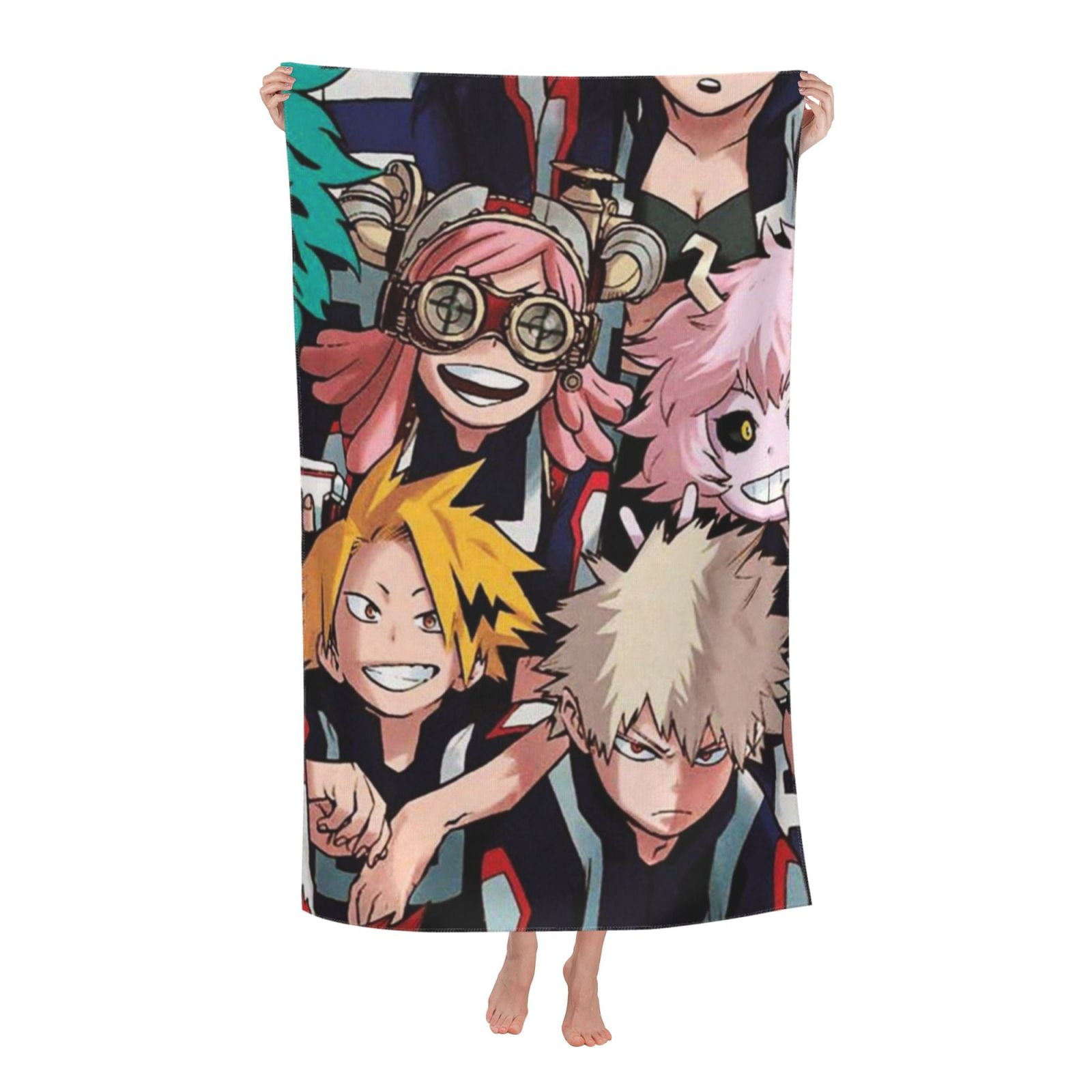 My Hero Academia Beach Towel, Microfiber Oversized Bath Towel, Super ...