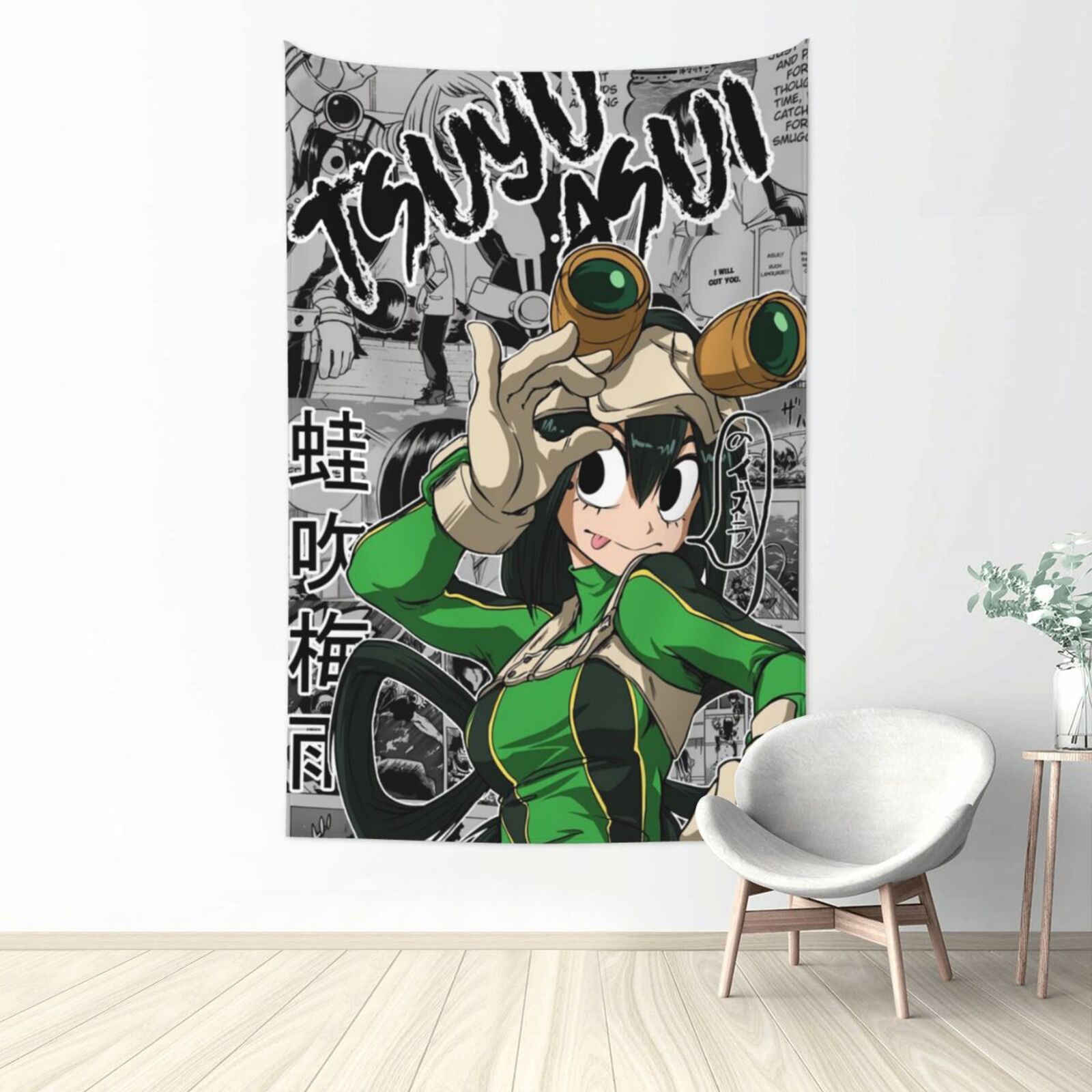 My Hero Academia Bedroom Tapestry, King Size, Wall Hanging, Wall Decor ...