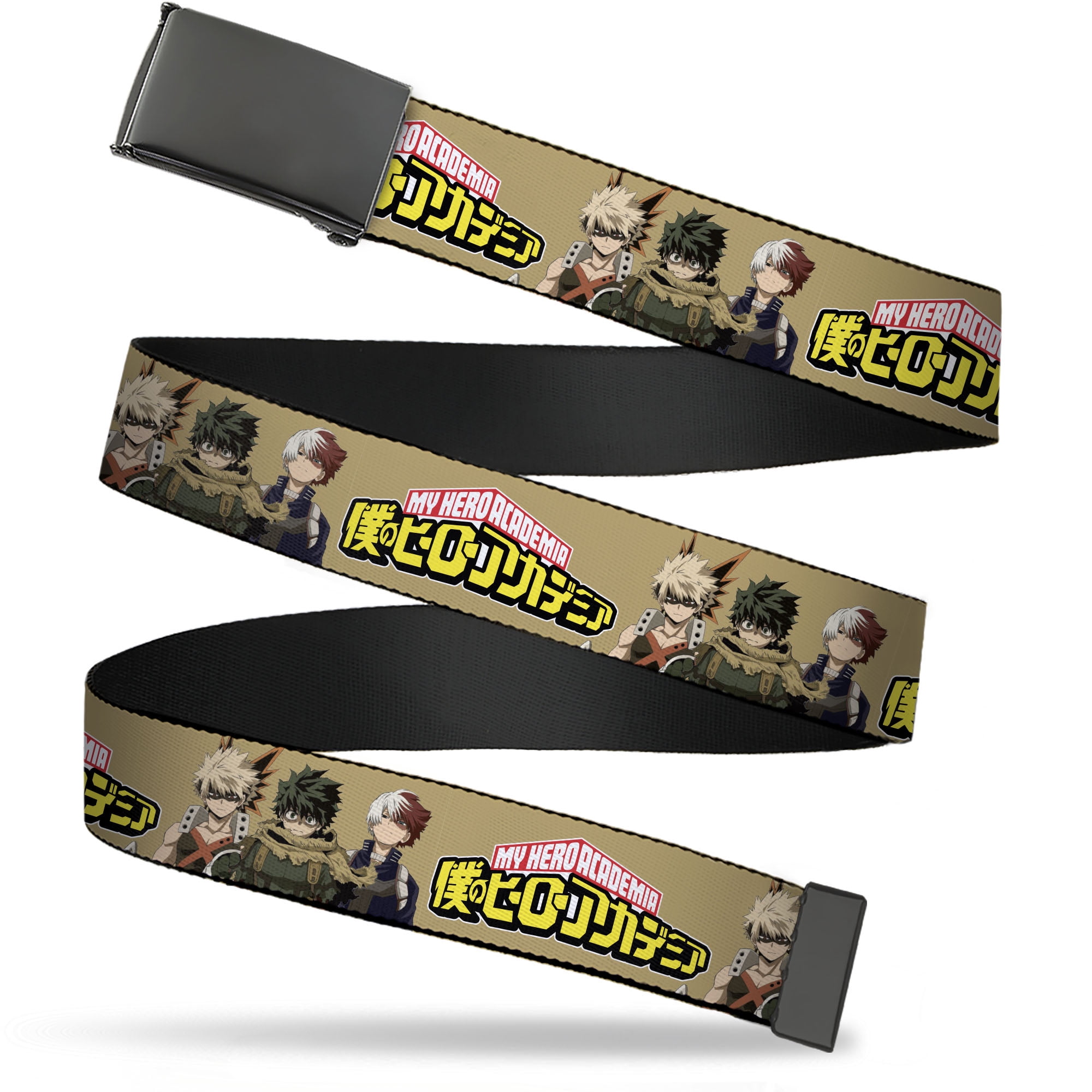 Adjustable Belt, Clamp Buckle, Cut-to-Fit, My Hero Academia Character ...