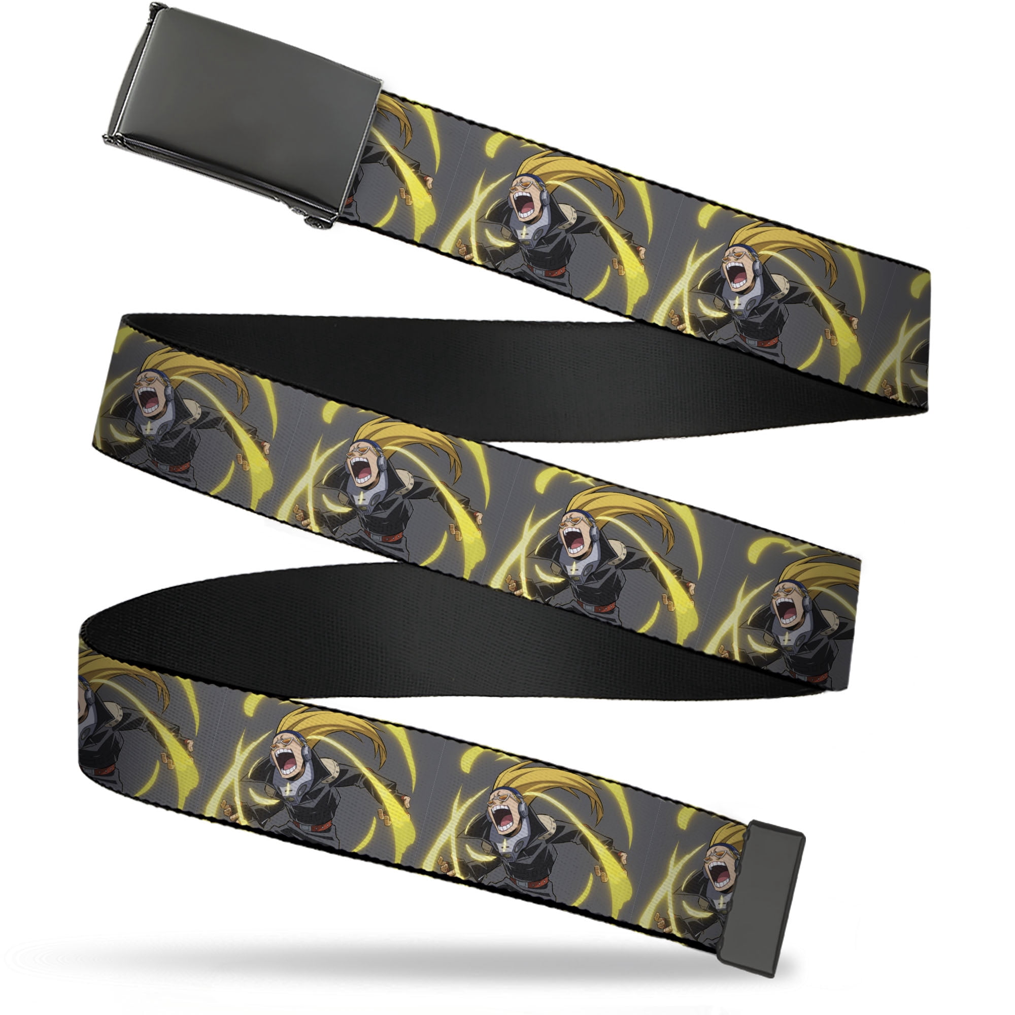 My Hero Academia Belt, Flip Web Belt My Hero Academia Hizashi Yamada ...