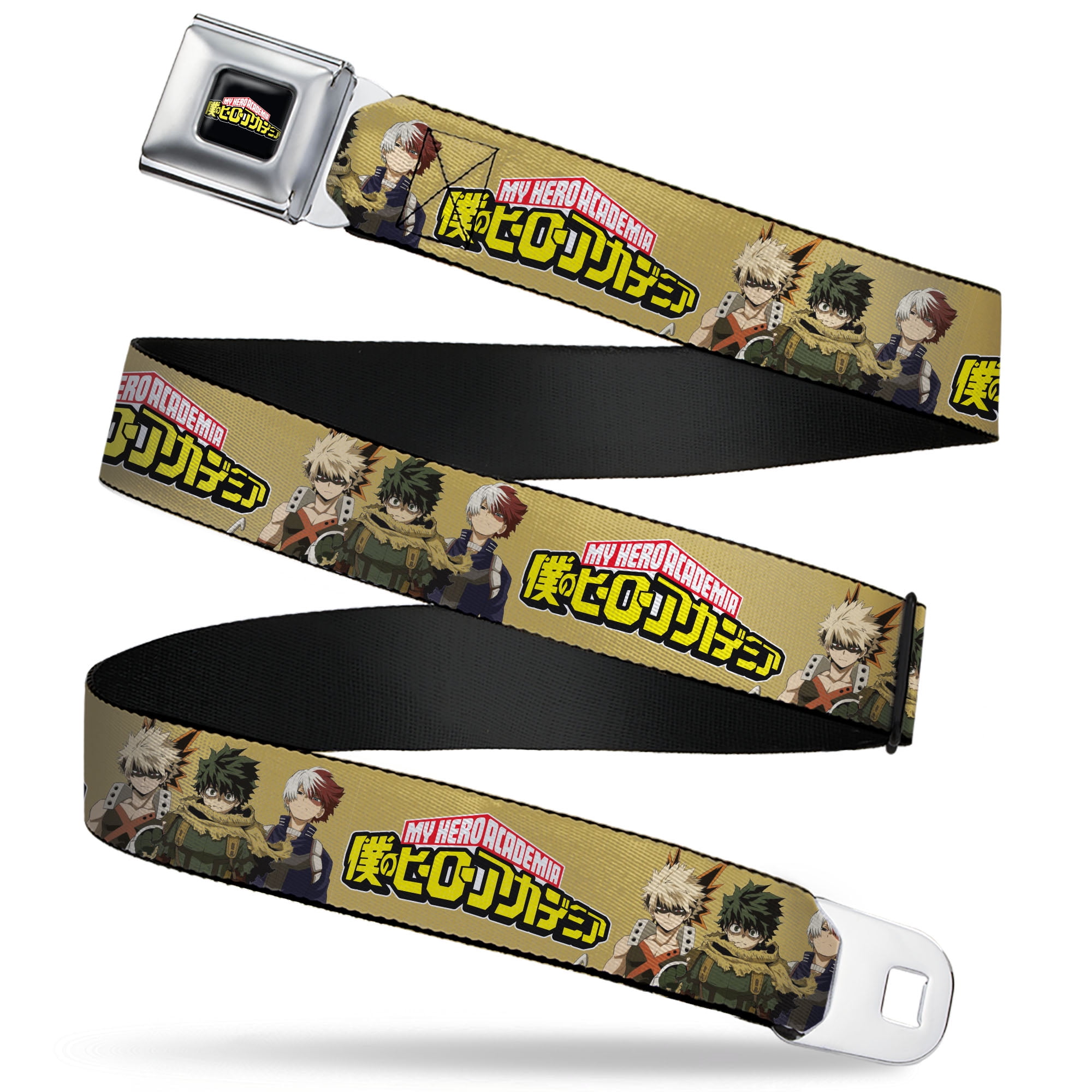 My Hero Academia Belt, Seatbelt Buckle Belt, My Hero Academia Character ...