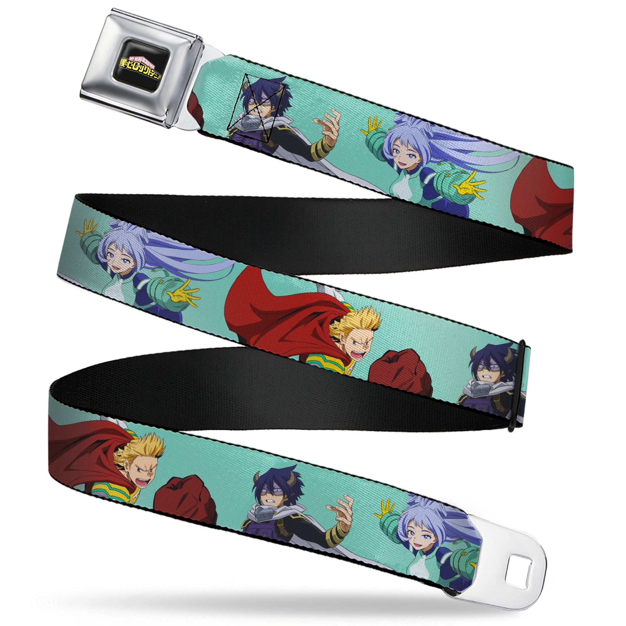 My Hero Academia Belt, Seatbelt Buckle Belt, My Hero Academia the Big 3 ...