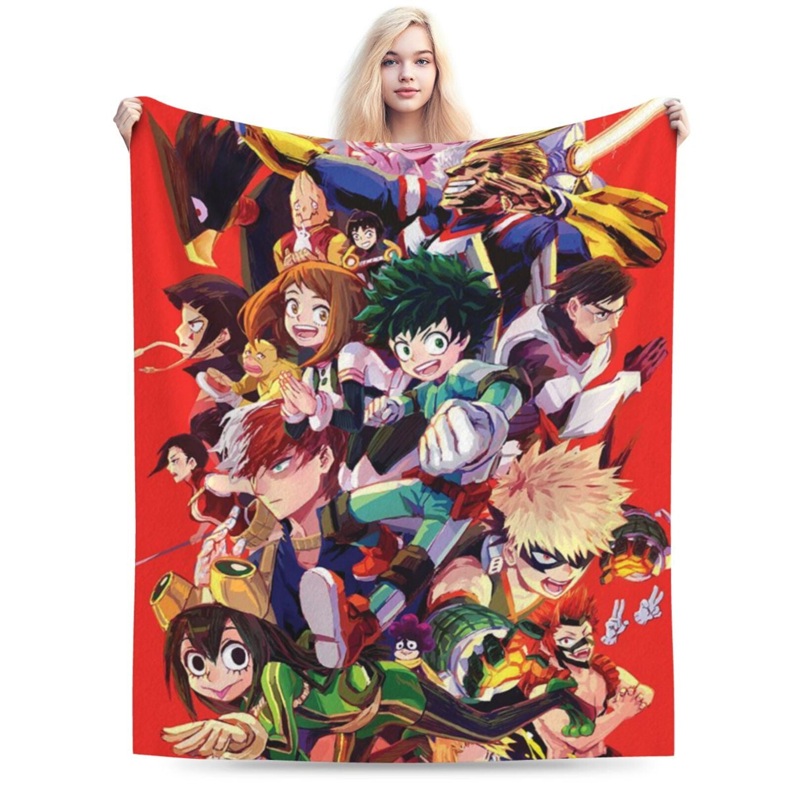 My Hero Academia Blanket, Anime Throw Blanket For Couch Sofa Bed, Soft ...