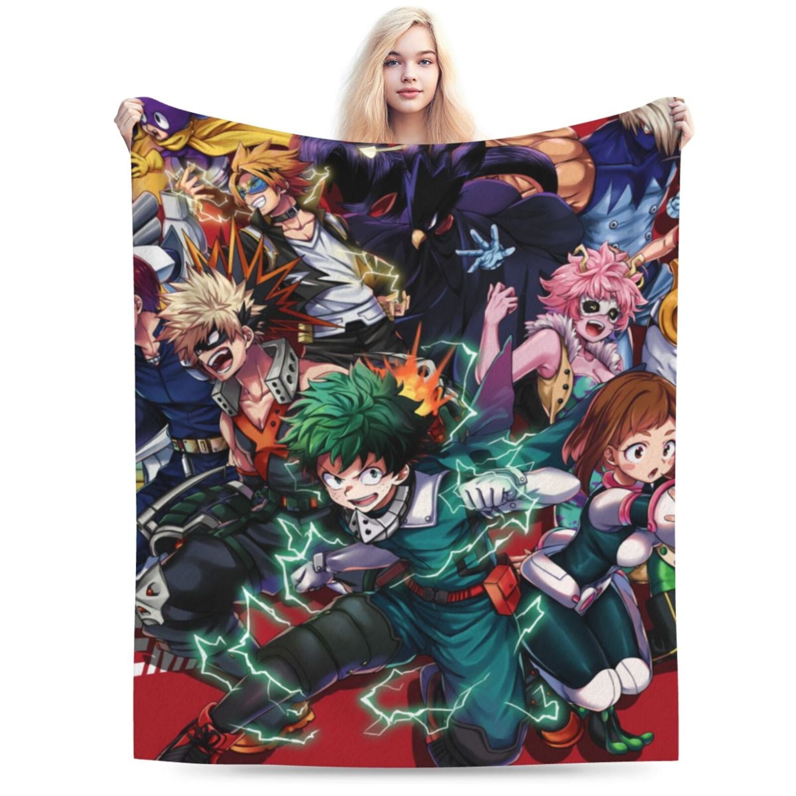 My Hero Academia Blanket, Anime Throw Blanket For Couch Sofa Bed, Soft ...