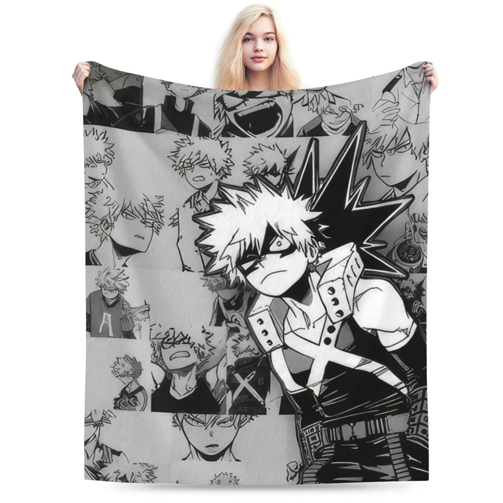 My Hero Academia Blanket, Anime Throw Blanket For Couch Sofa Bed, Soft ...