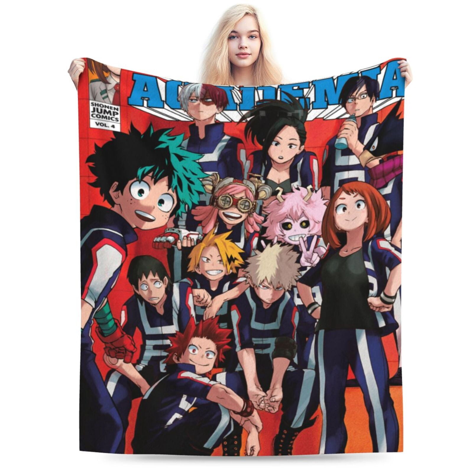 My Hero Academia Blanket, Anime Throw Blanket For Couch Sofa Bed, Soft ...