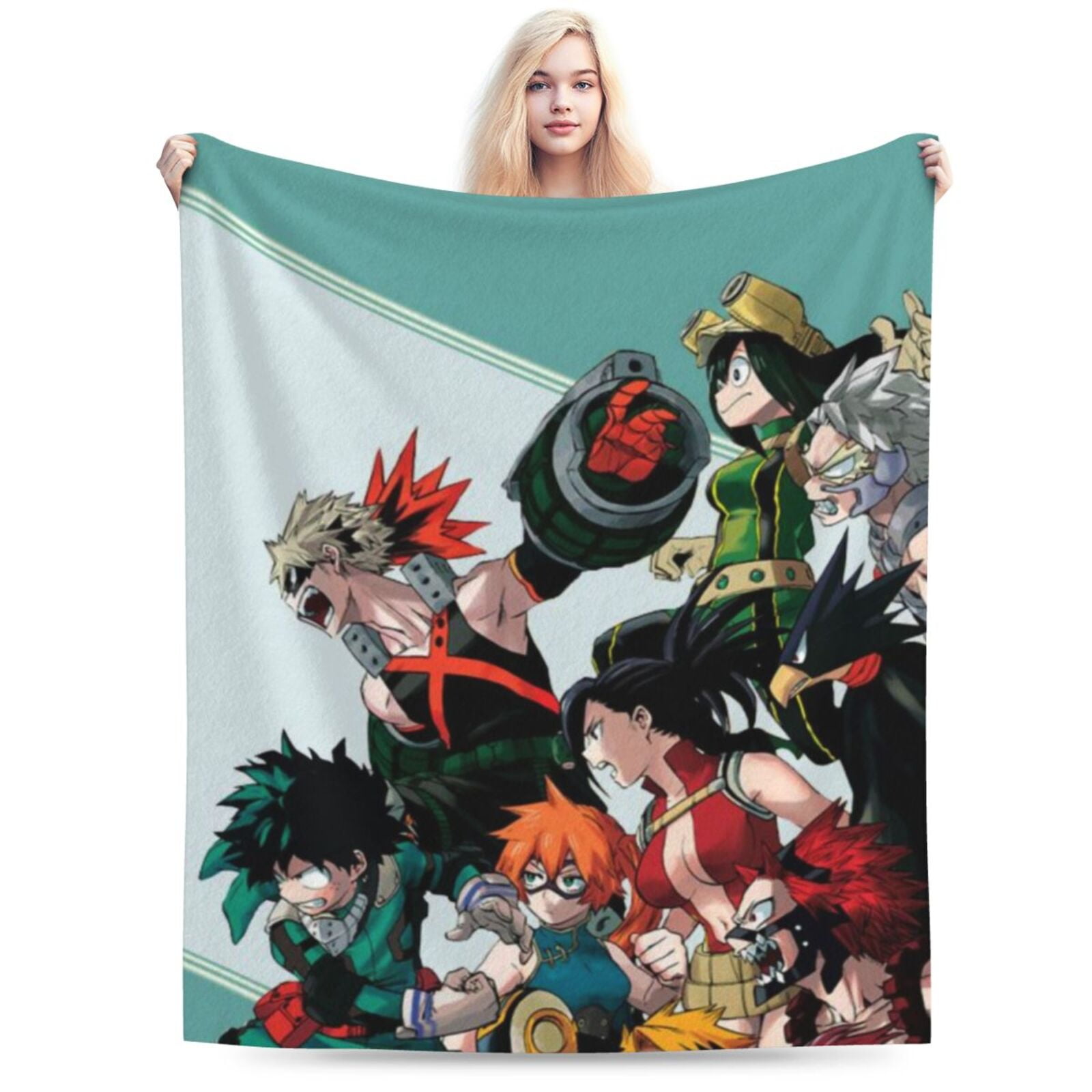 My Hero Academia Blanket, Anime Throw Blanket For Couch Sofa Bed, Soft ...
