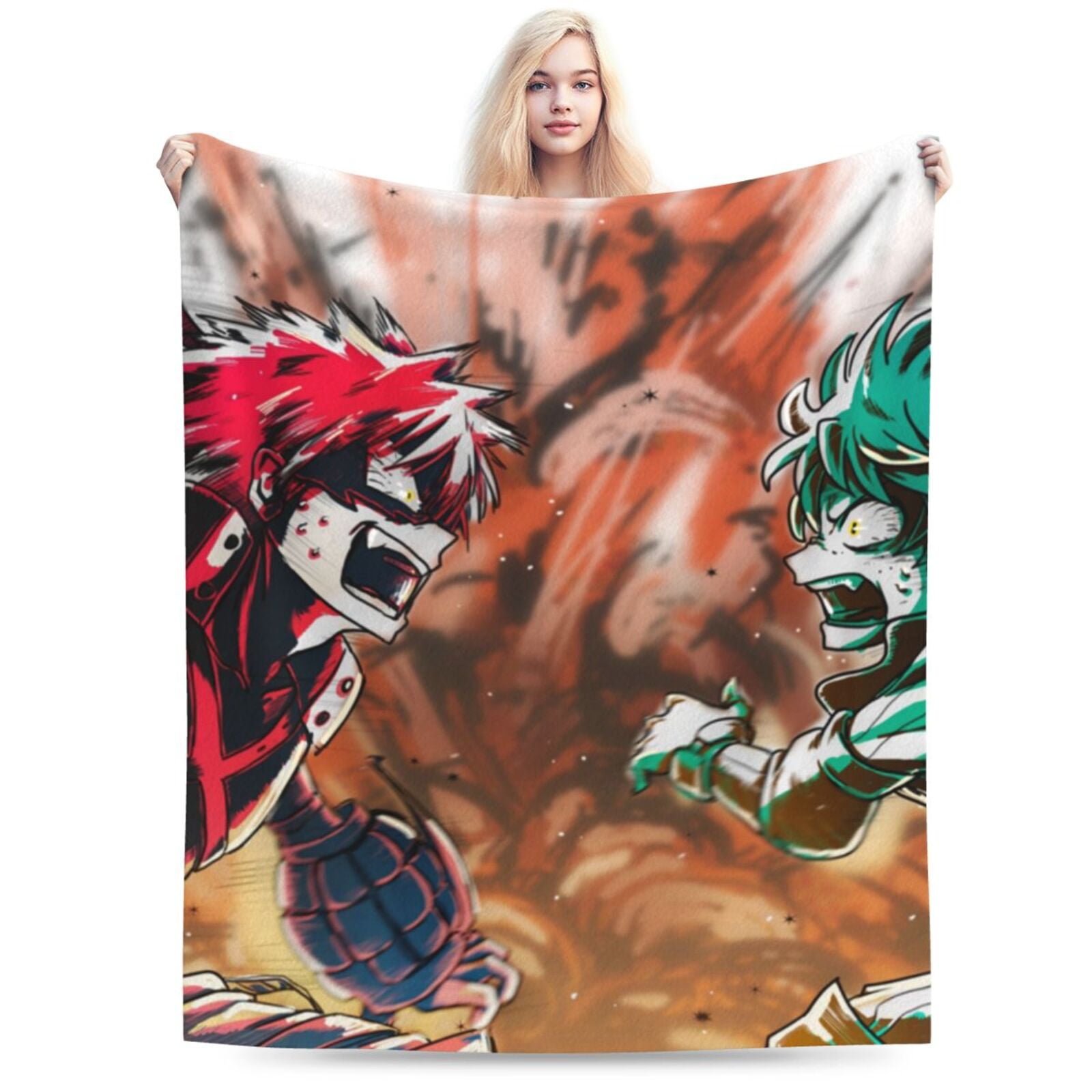 My Hero Academia Blanket, Anime Throw Blanket For Couch Sofa Bed, Soft ...