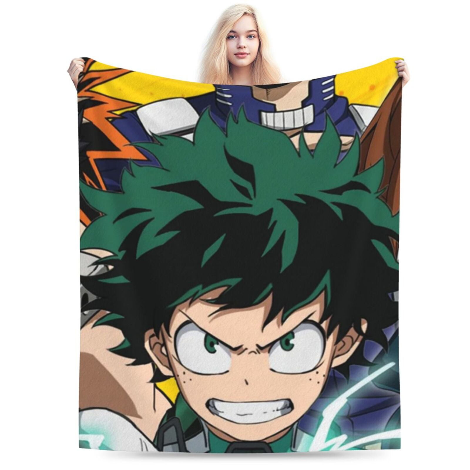 My Hero Academia Blanket, Anime Throw Blanket For Couch Sofa Bed, Soft ...