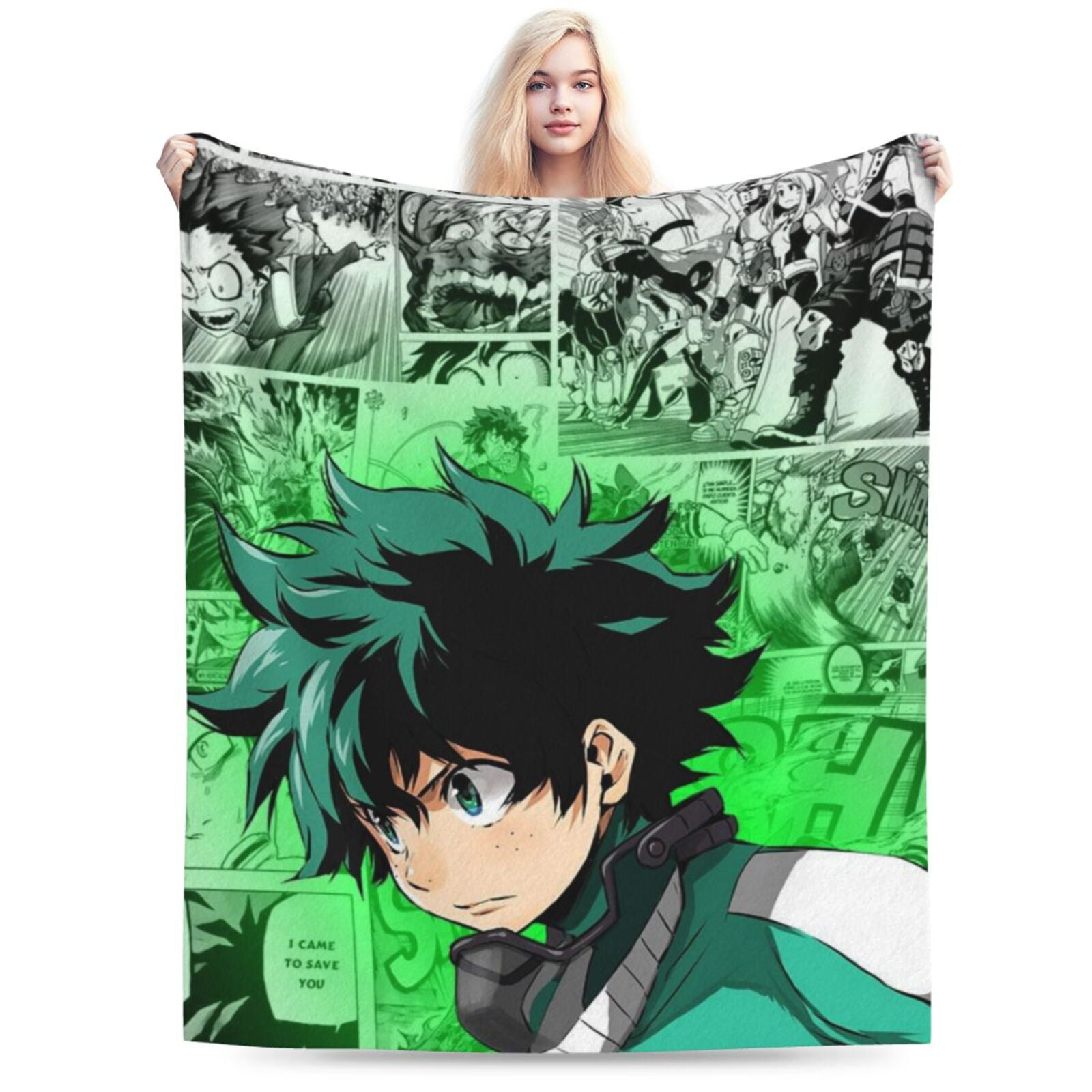 My Hero Academia Blanket, Anime Throw Blanket For Couch Sofa Bed, Soft ...