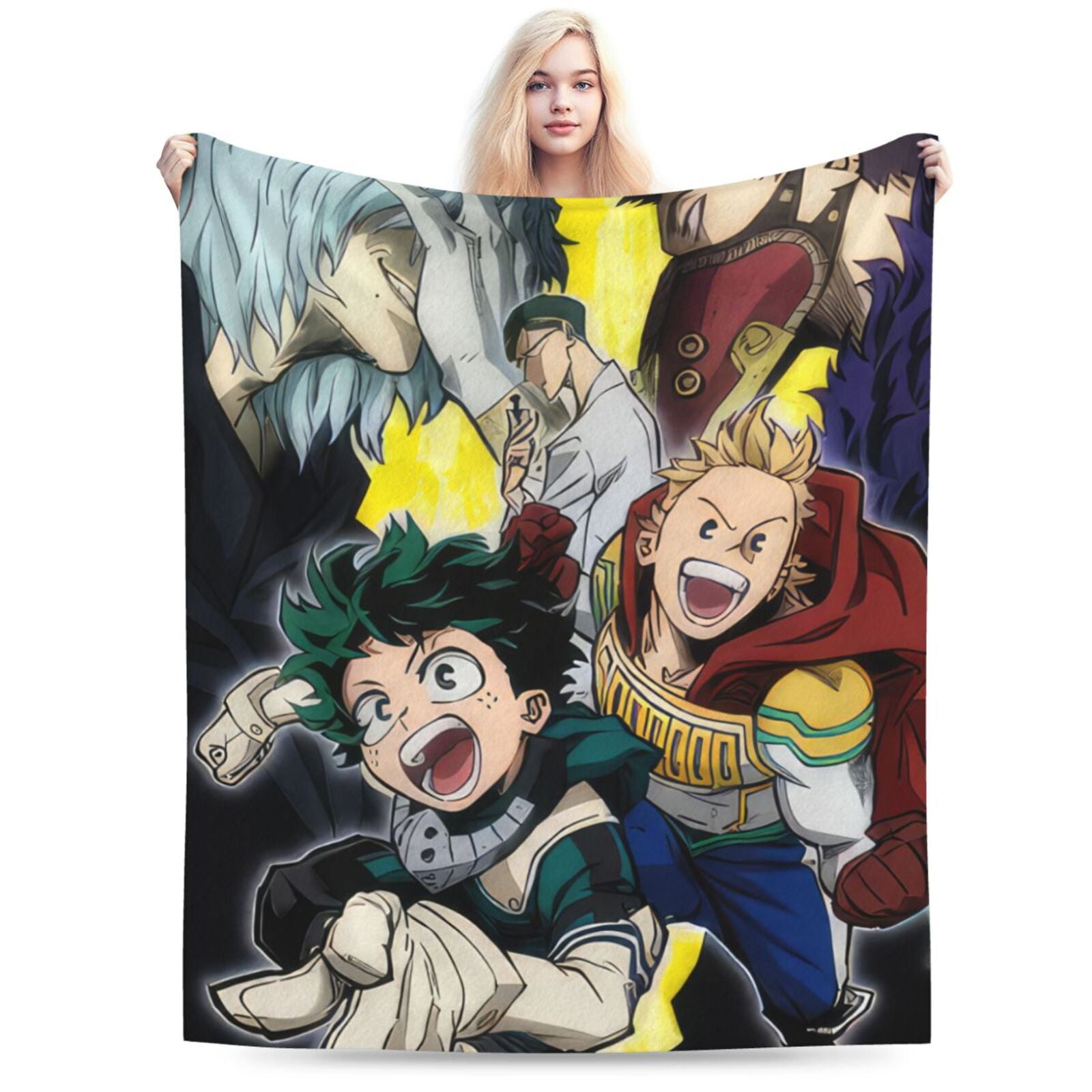 My Hero Academia Blanket, Anime Throw Blanket For Couch Sofa Bed, Soft ...