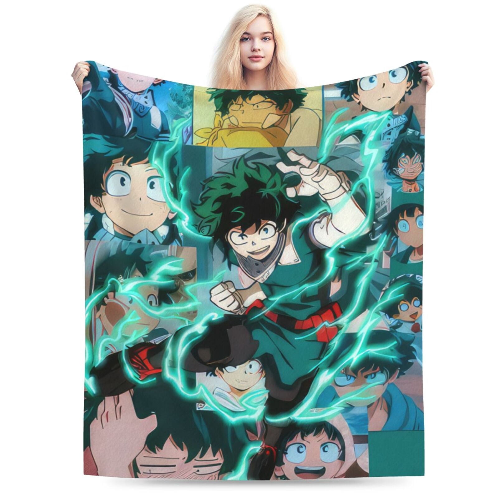 My Hero Academia Blanket, Anime Throw Blanket For Couch Sofa Bed, Soft ...
