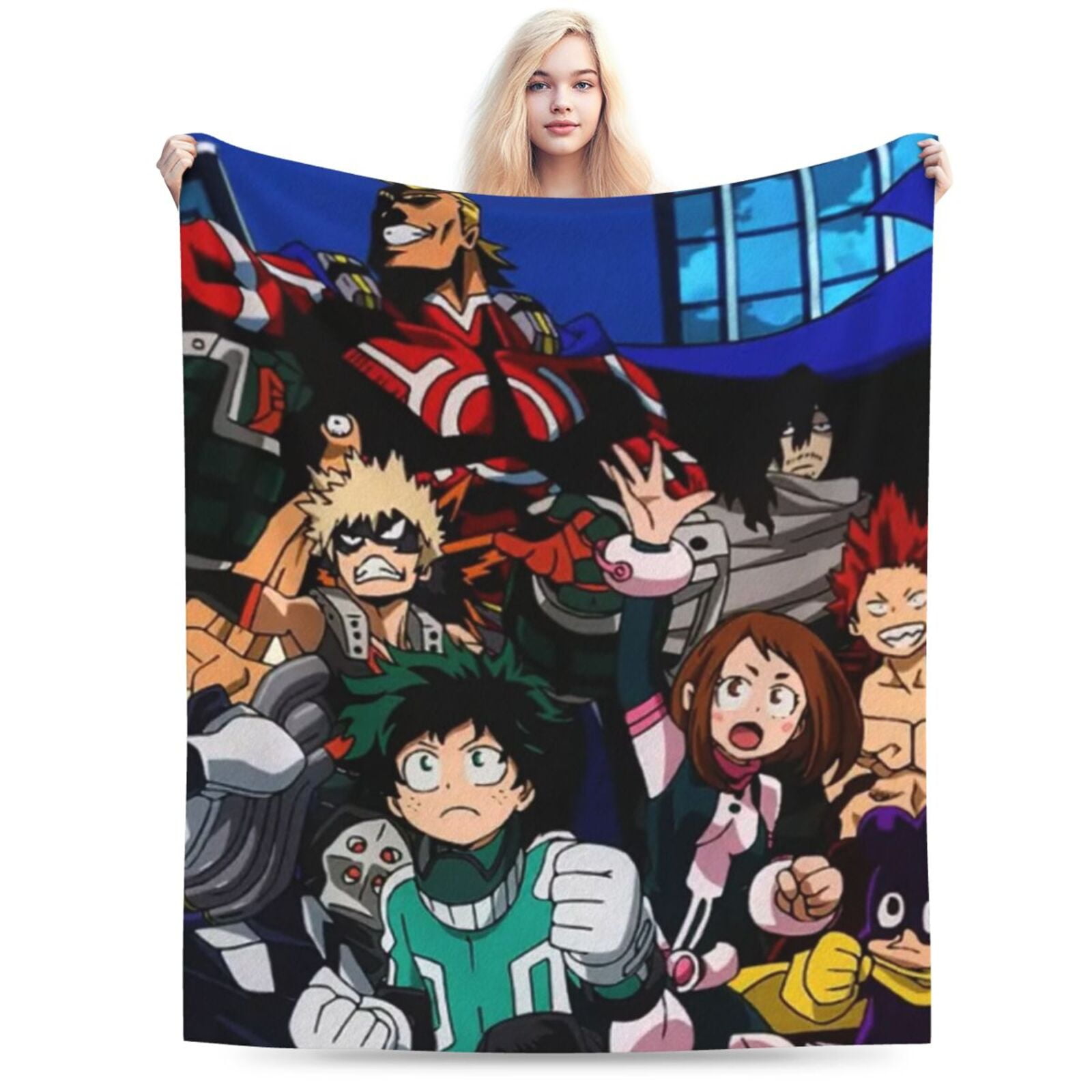 My Hero Academia Blanket, Anime Throw Blanket For Couch Sofa Bed, Soft ...