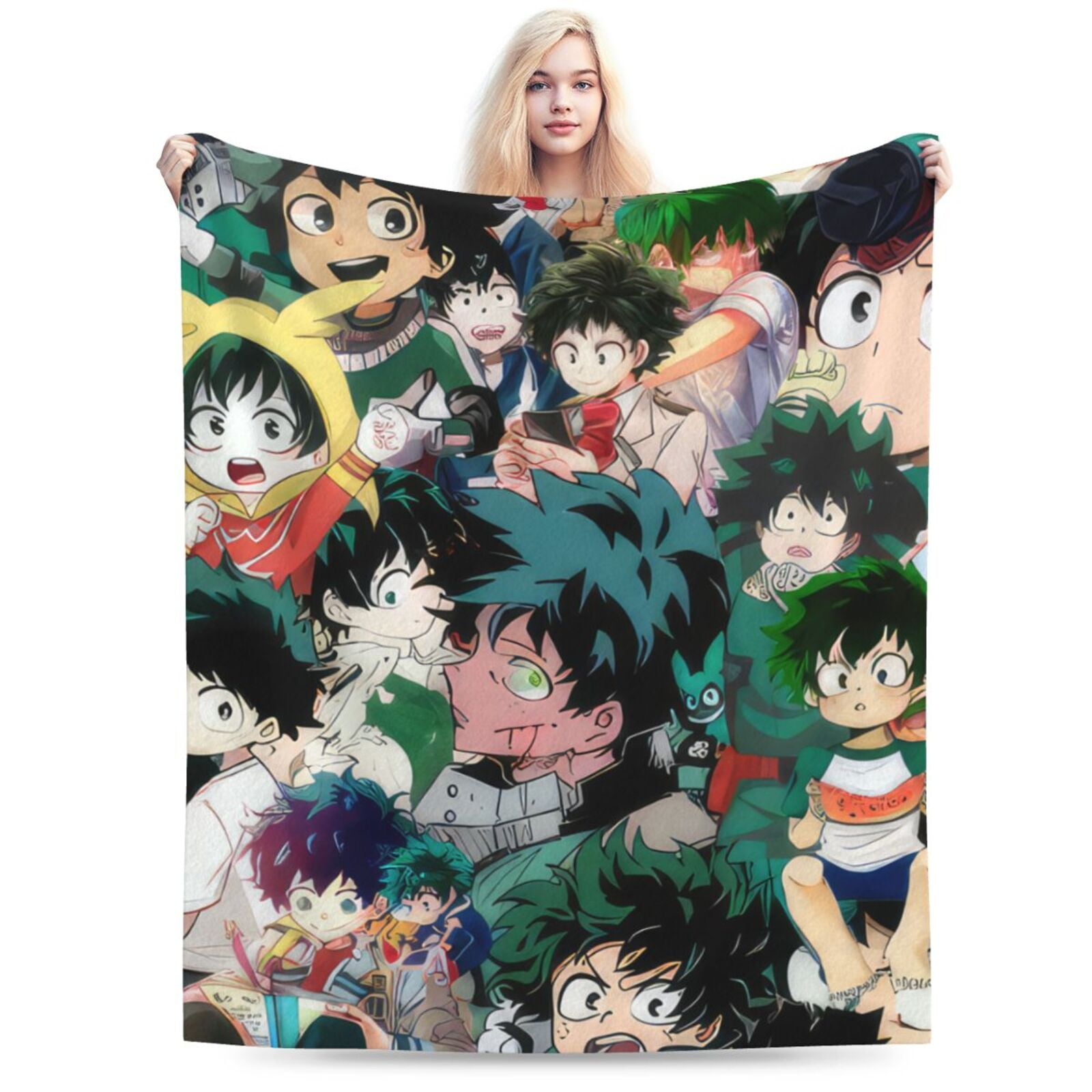 My Hero Academia Blanket, Anime Throw Blanket For Couch Sofa Bed, Soft ...