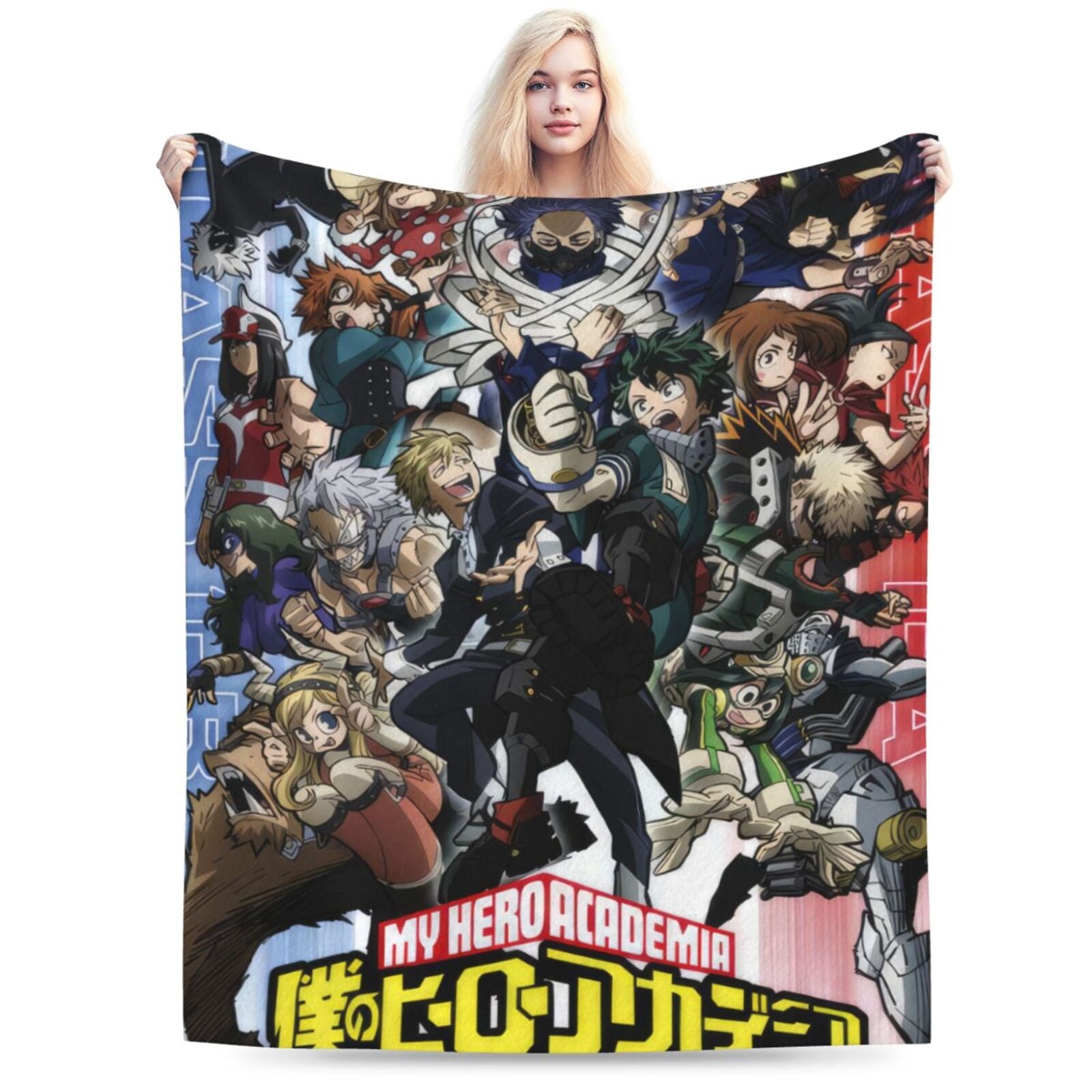 My Hero Academia Blanket, Anime Throw Blanket For Couch Sofa Bed, Soft ...