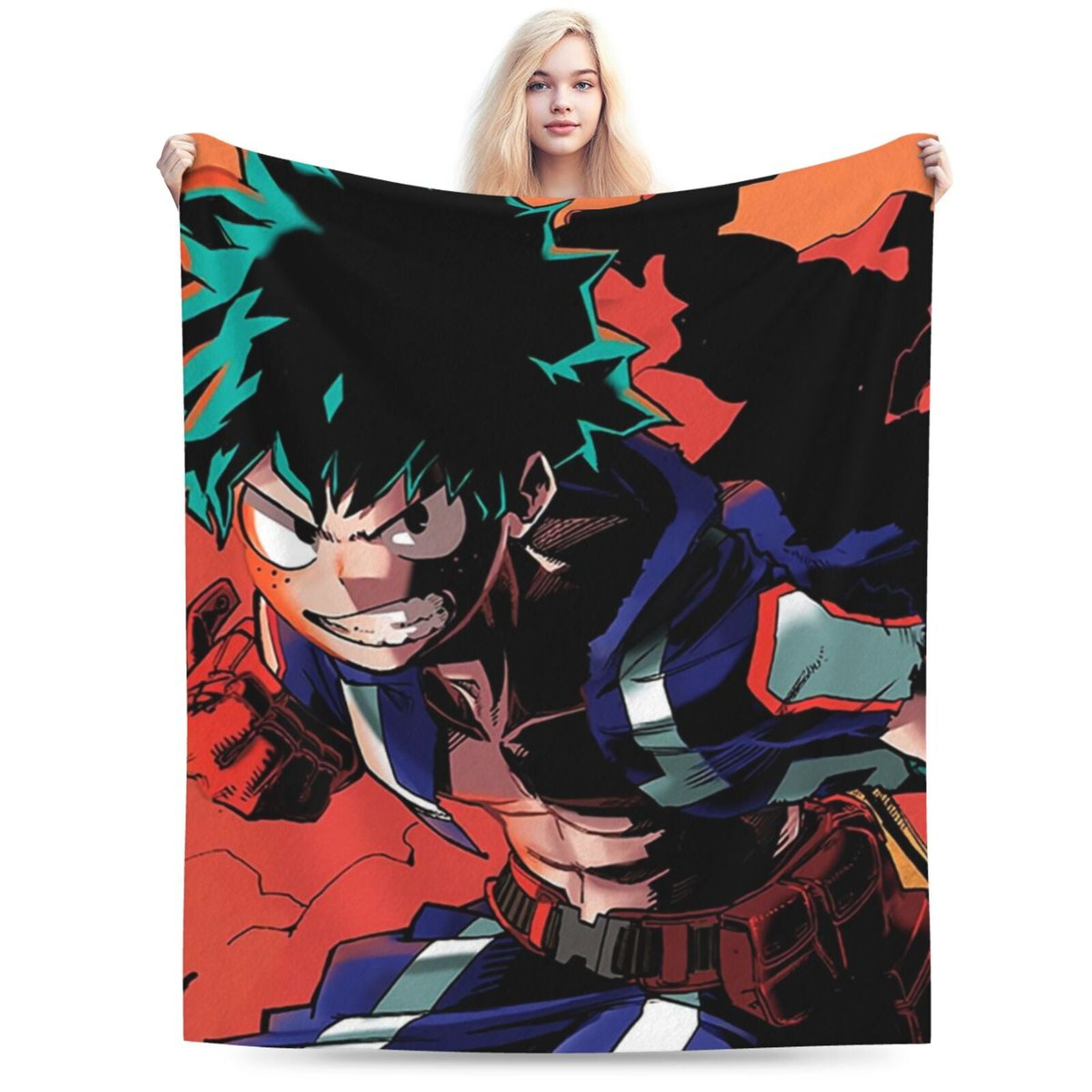 My Hero Academia Blanket, Anime Throw Blanket For Couch Sofa Bed, Soft ...