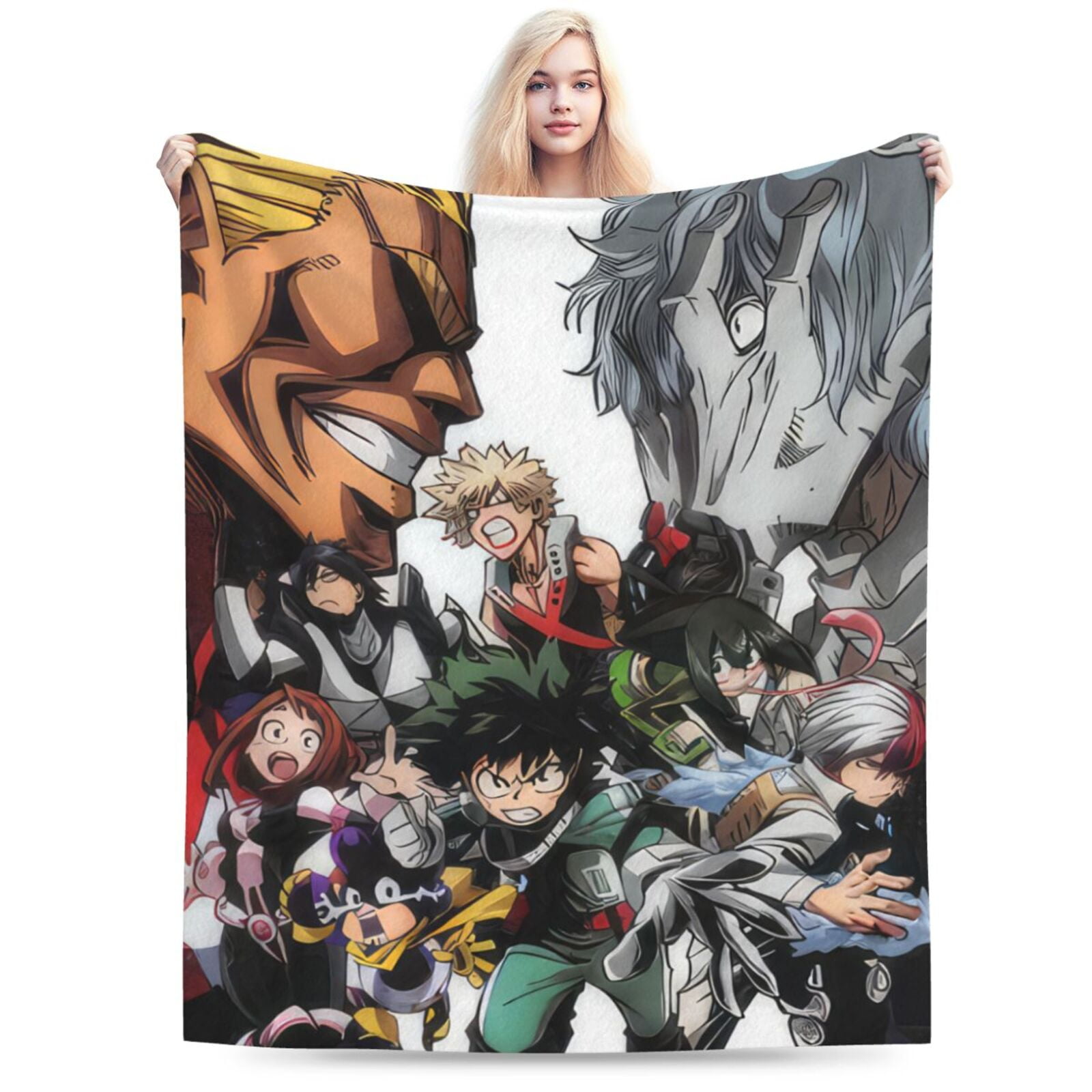 My Hero Academia Blanket, Anime Throw Blanket For Couch Sofa Bed, Soft ...