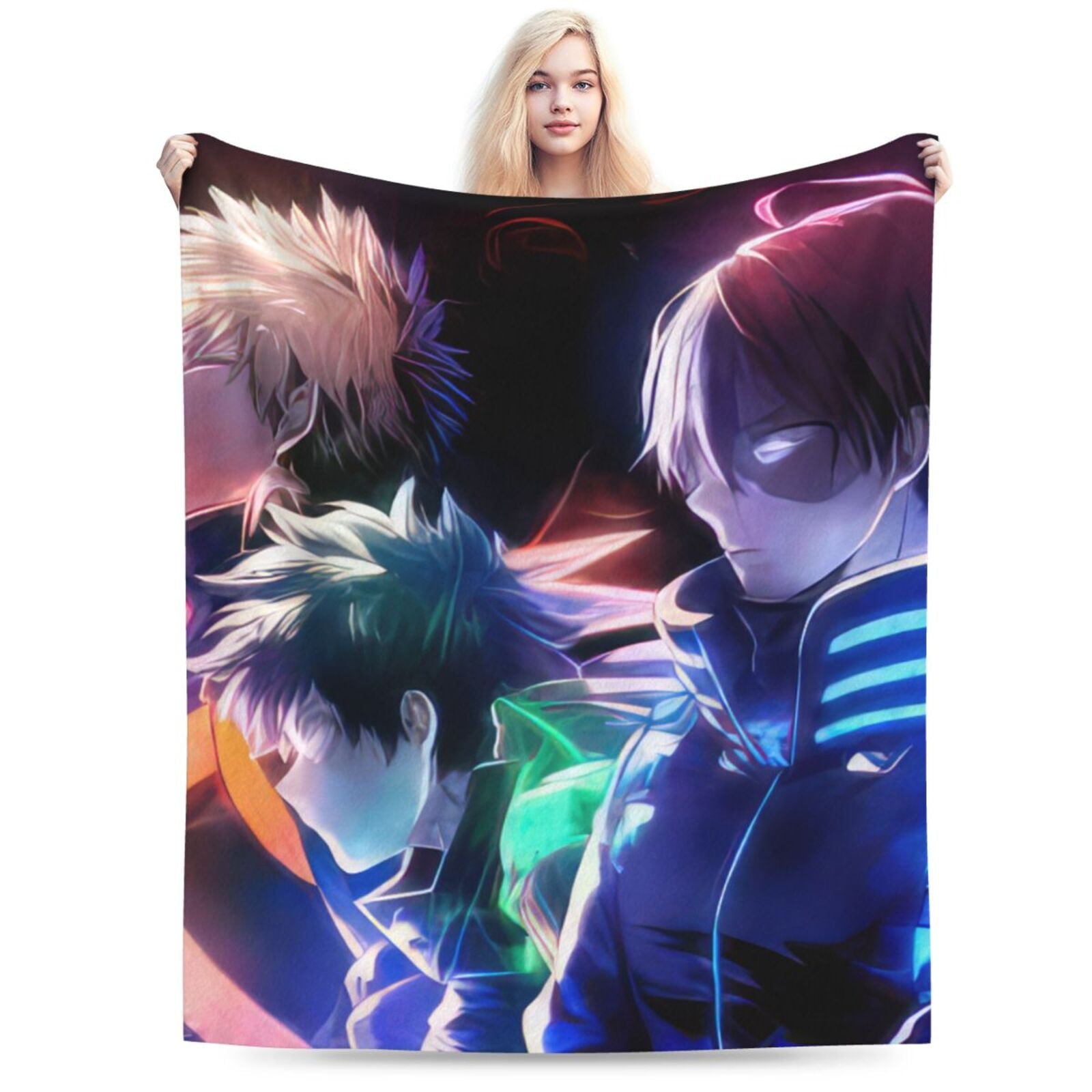 My Hero Academia Blanket, Anime Throw Blanket For Couch Sofa Bed, Soft ...