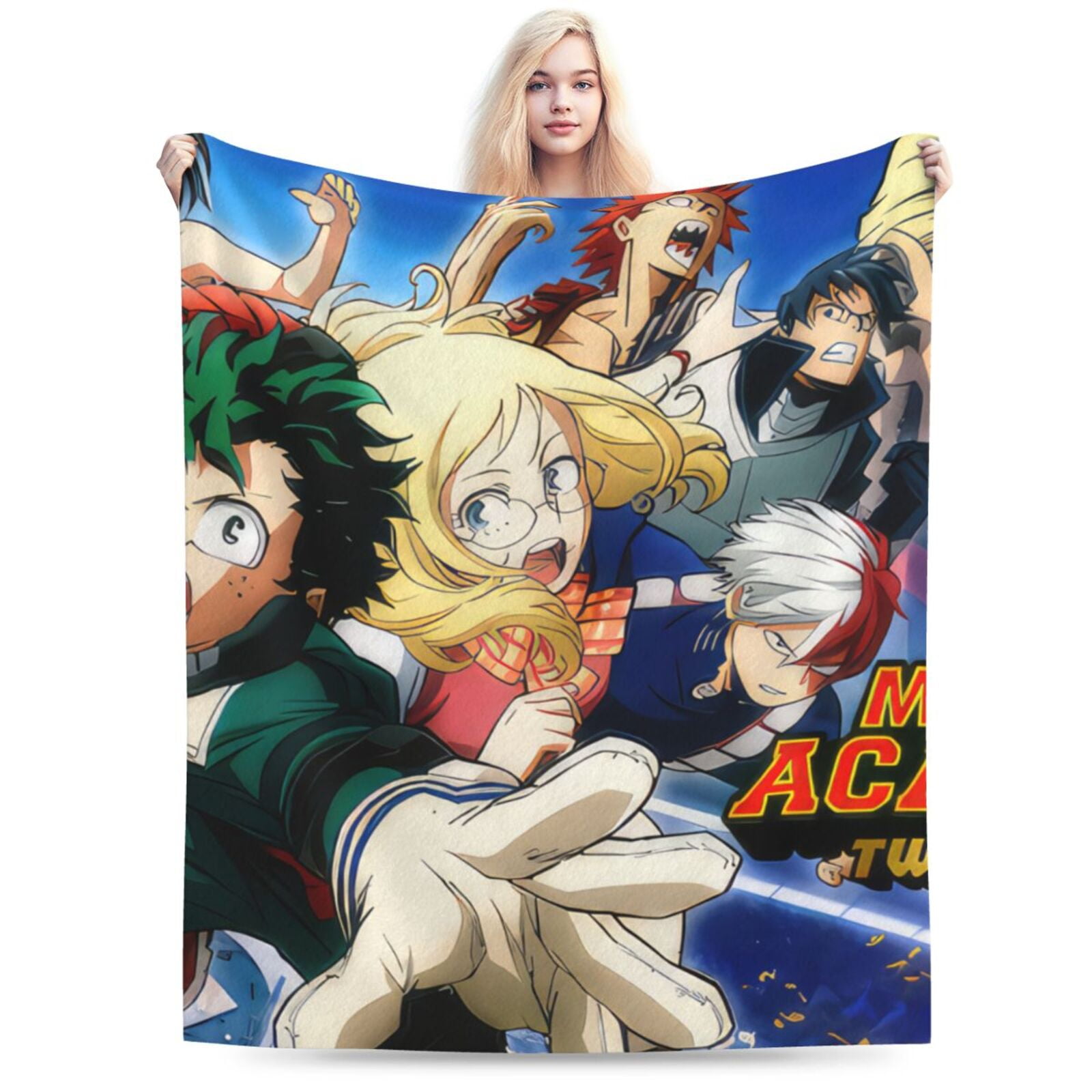 My Hero Academia Blanket, Anime Throw Blanket For Couch Sofa Bed, Soft ...
