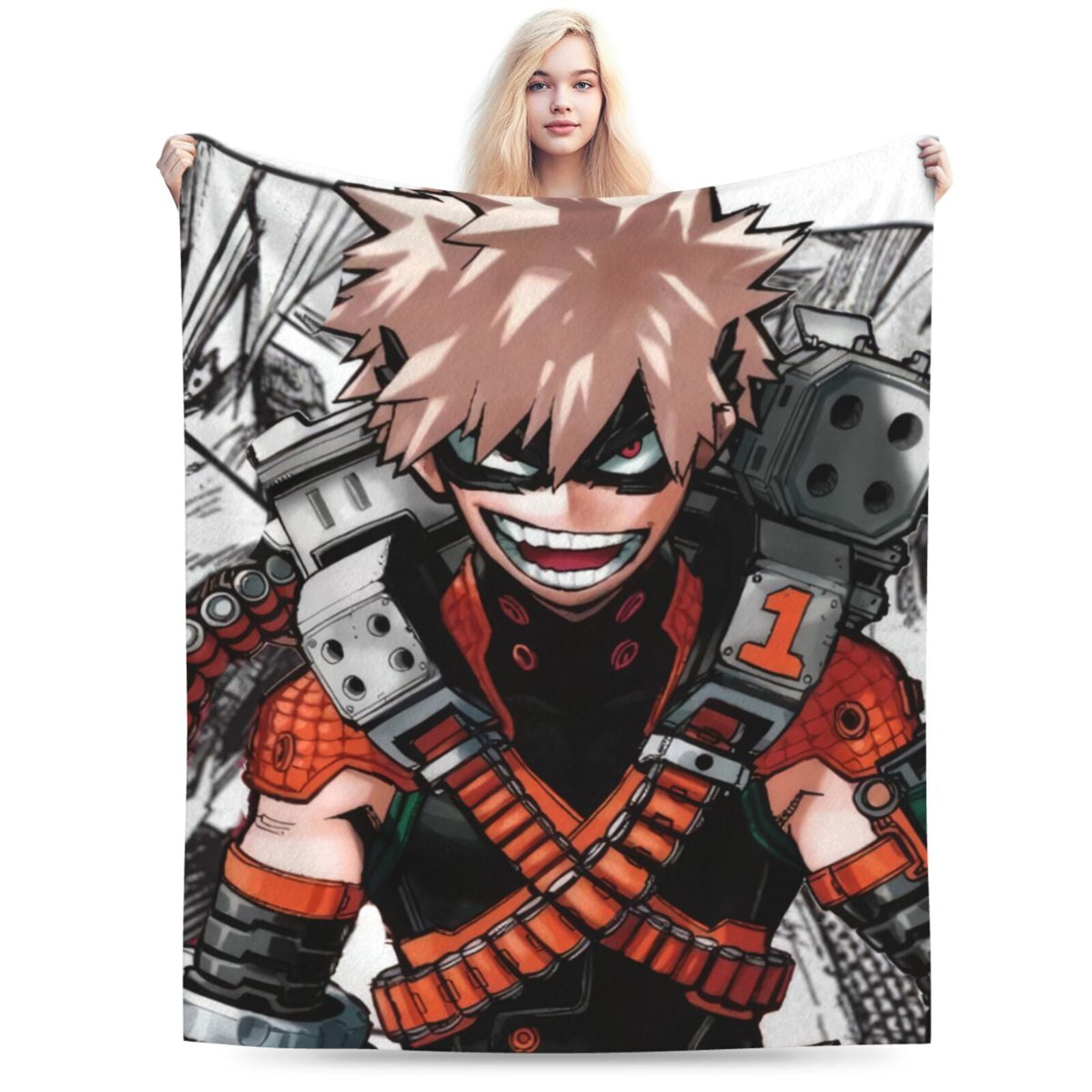 My Hero Academia Blanket, Anime Throw Blanket For Couch Sofa Bed, Soft ...