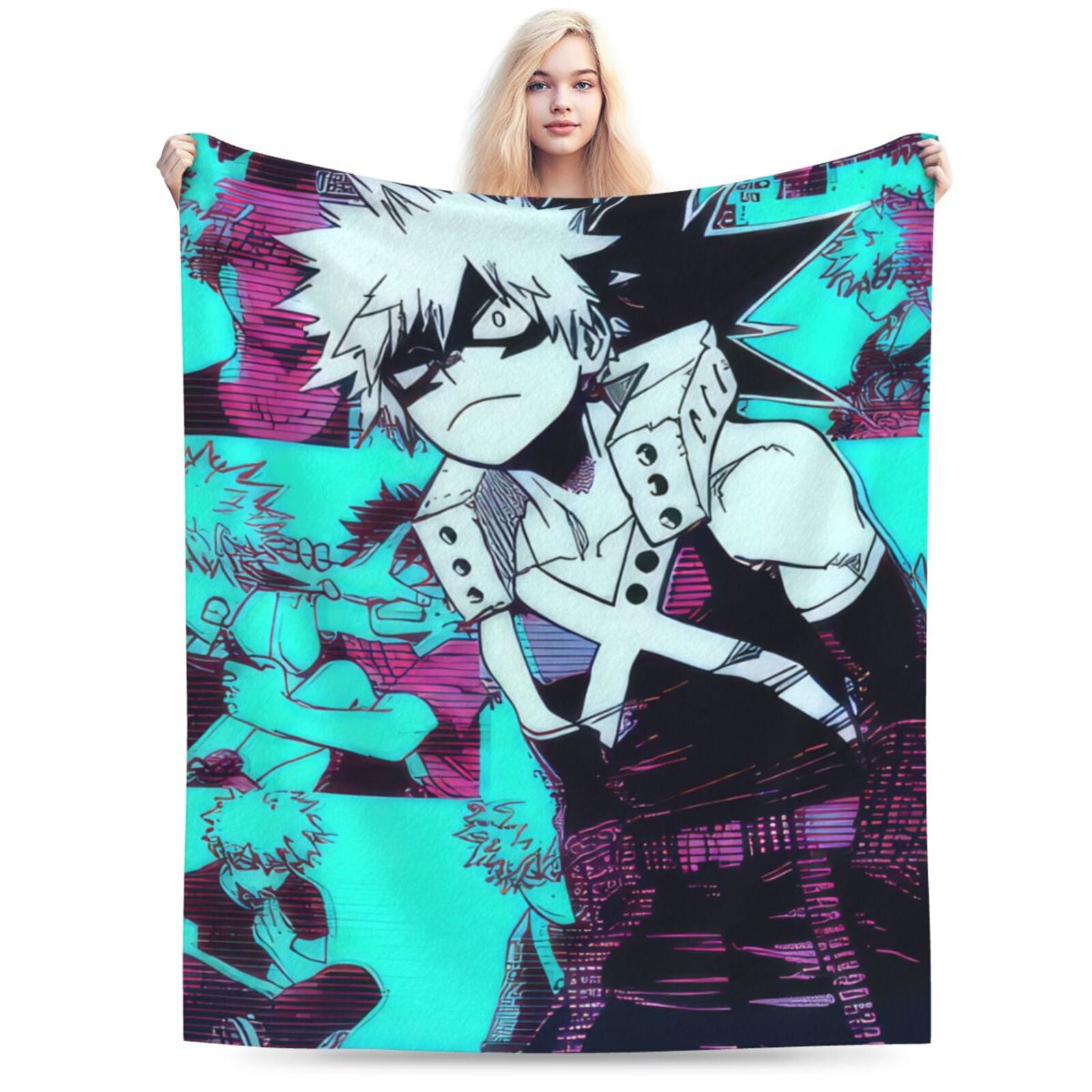 My Hero Academia Blanket, Anime Throw Blanket For Couch Sofa Bed, Soft ...