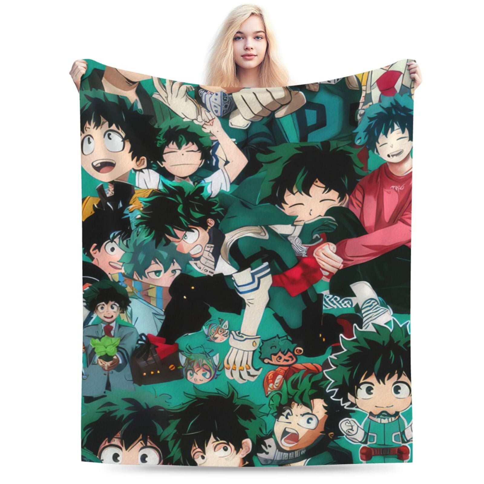 My Hero Academia Blanket, Anime Throw Blanket For Couch Sofa Bed, Soft ...