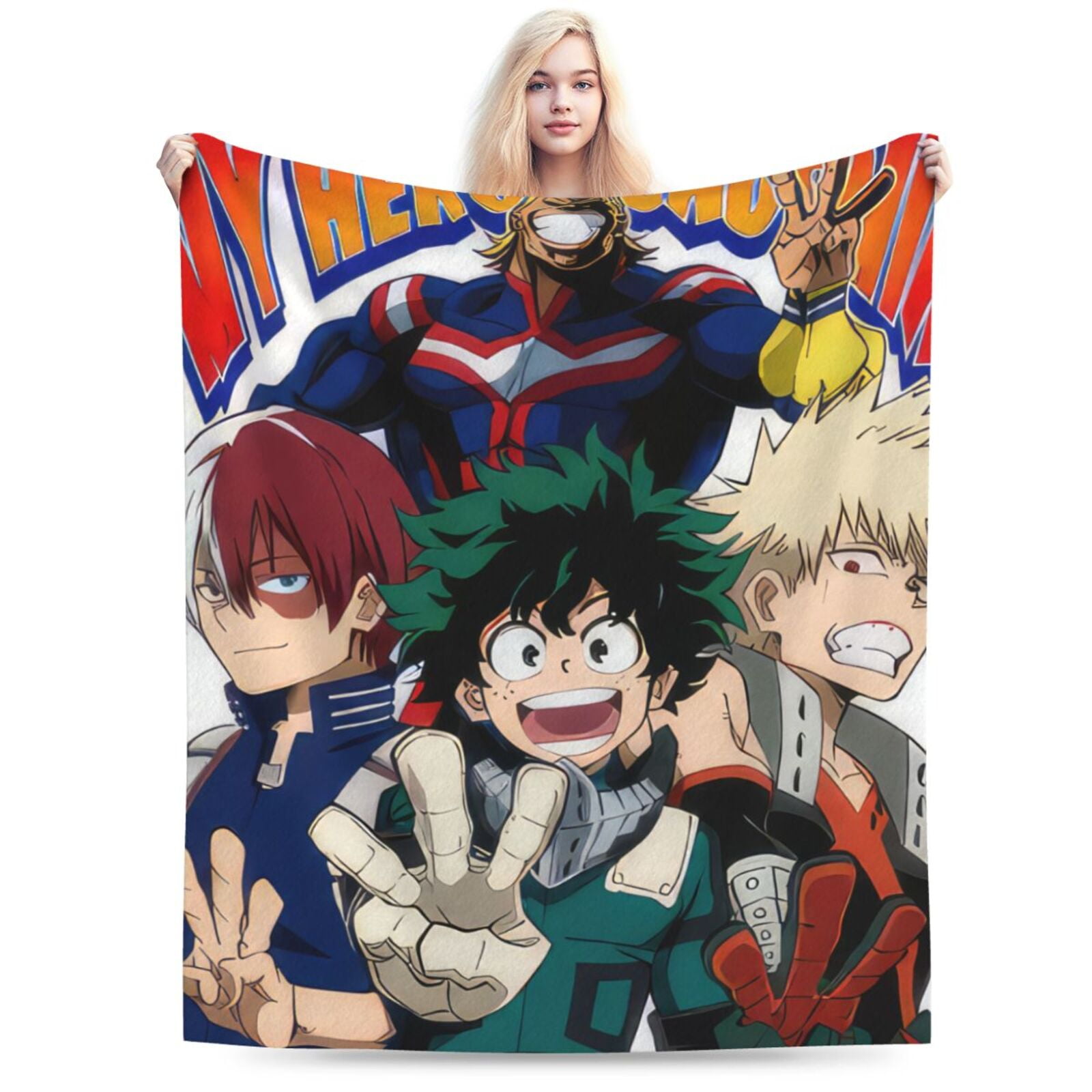 My Hero Academia Blanket, Anime Throw Blanket For Couch Sofa Bed, Soft ...