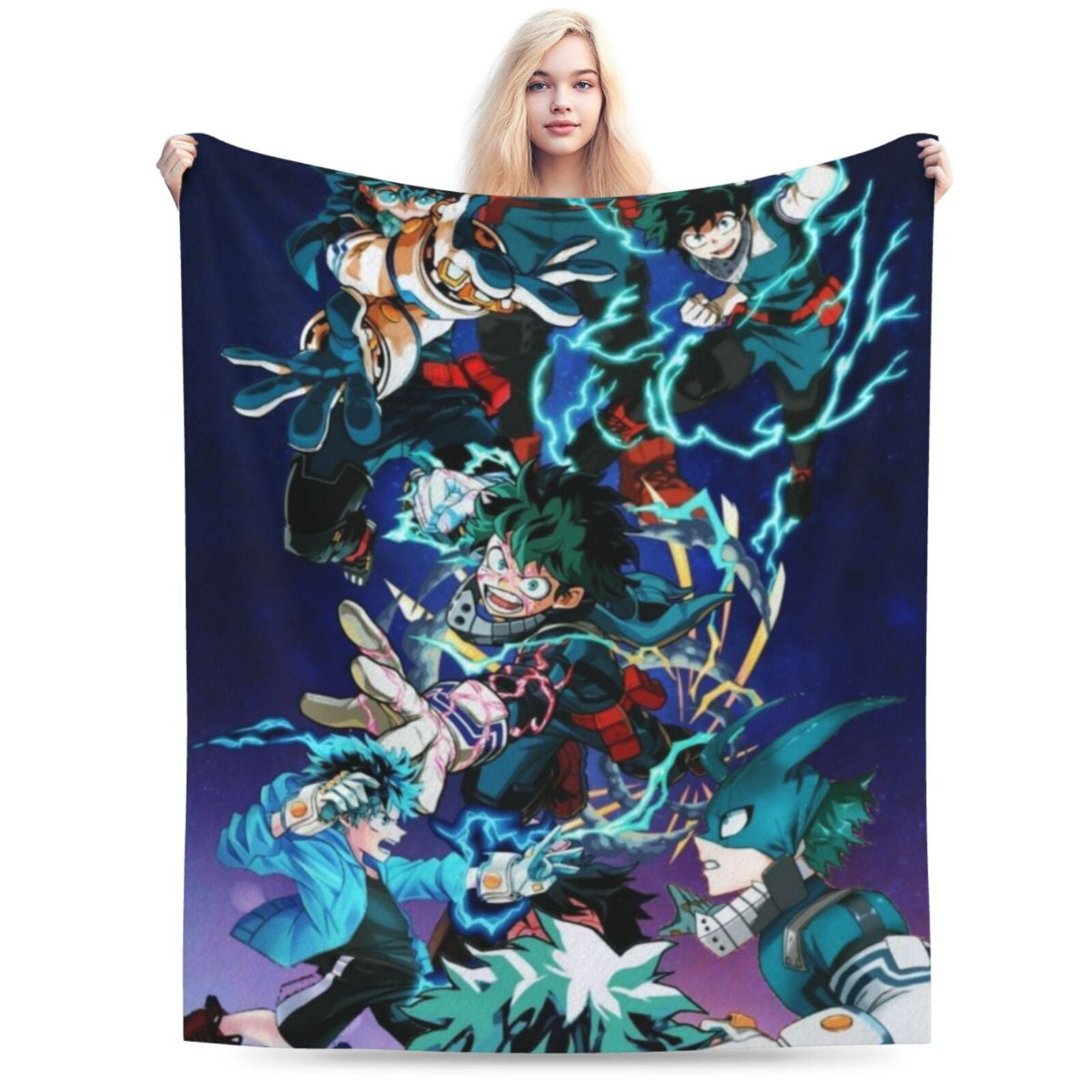My Hero Academia Blanket, Anime Throw Blanket For Couch Sofa Bed, Soft ...