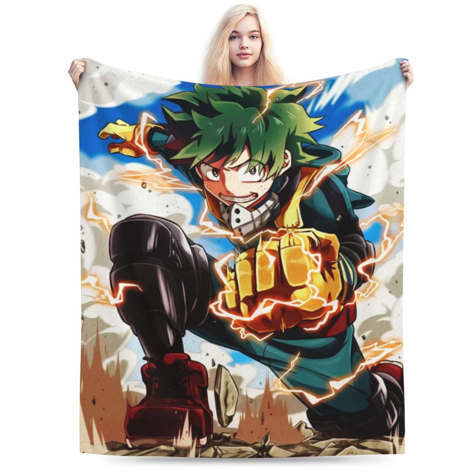 My Hero Academia Blanket, Anime Throw Blanket For Couch Sofa Bed, Soft ...