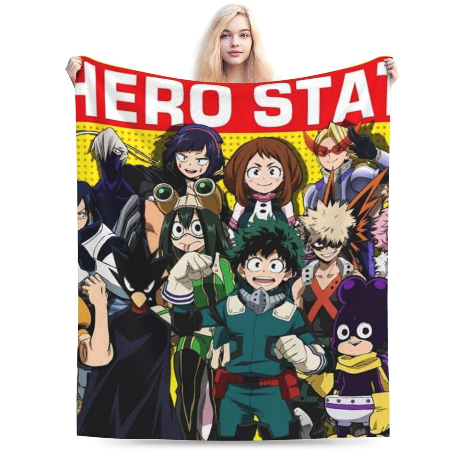 My Hero Academia Blanket, Anime Throw Blanket For Couch Sofa Bed, Soft ...