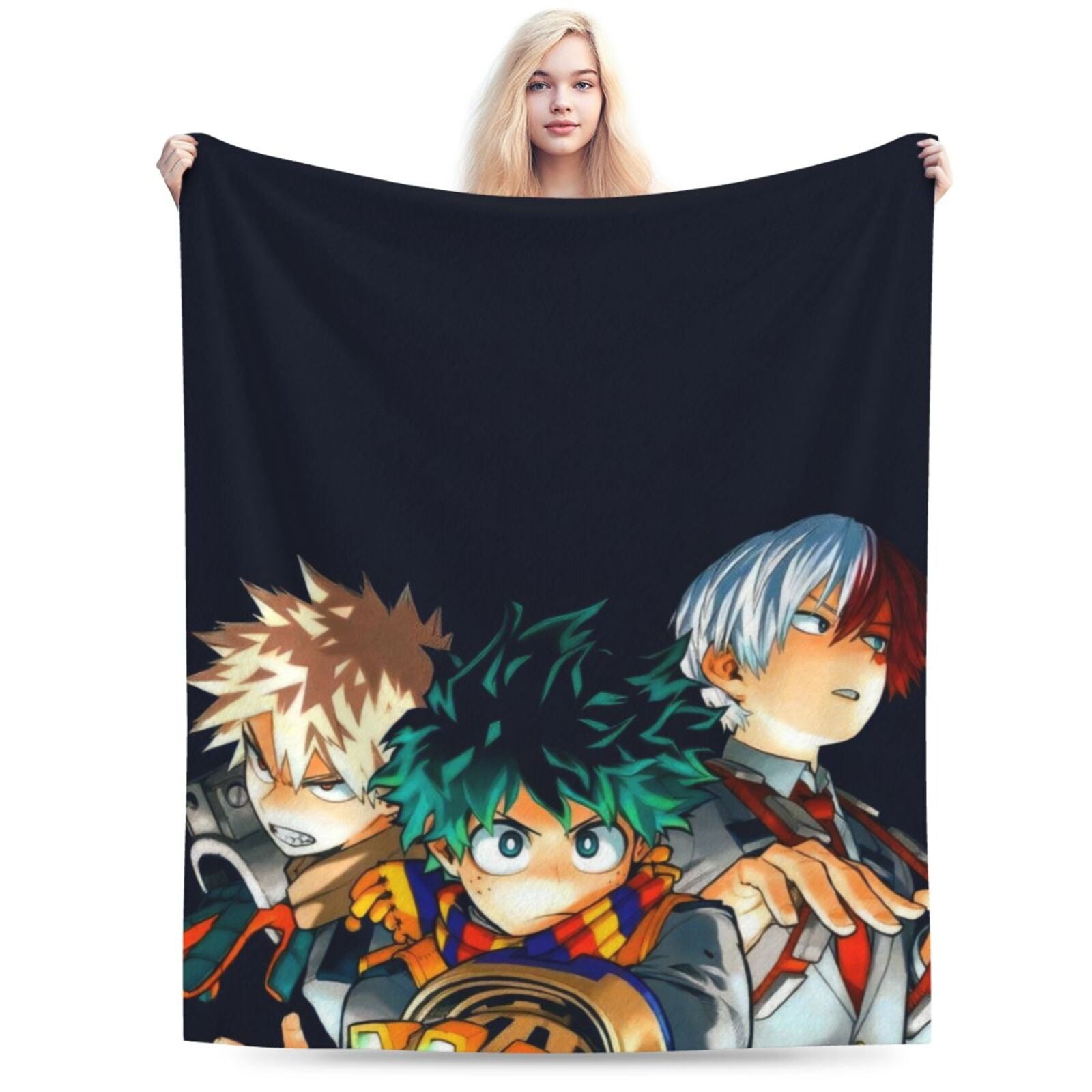 My Hero Academia Blanket, Anime Throw Blanket For Couch Sofa Bed, Soft ...