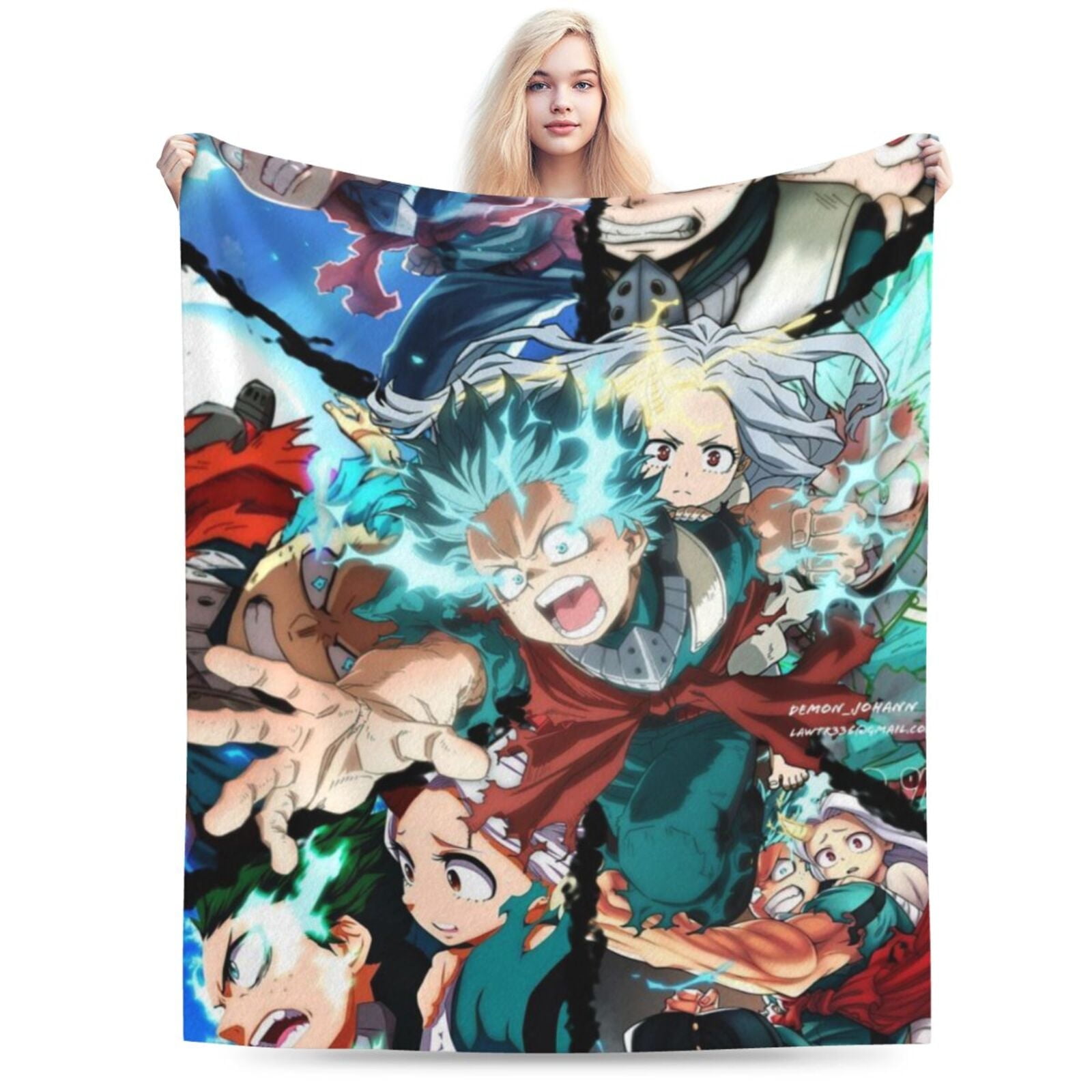 My Hero Academia Blanket, Anime Throw Blanket For Couch Sofa Bed, Soft ...