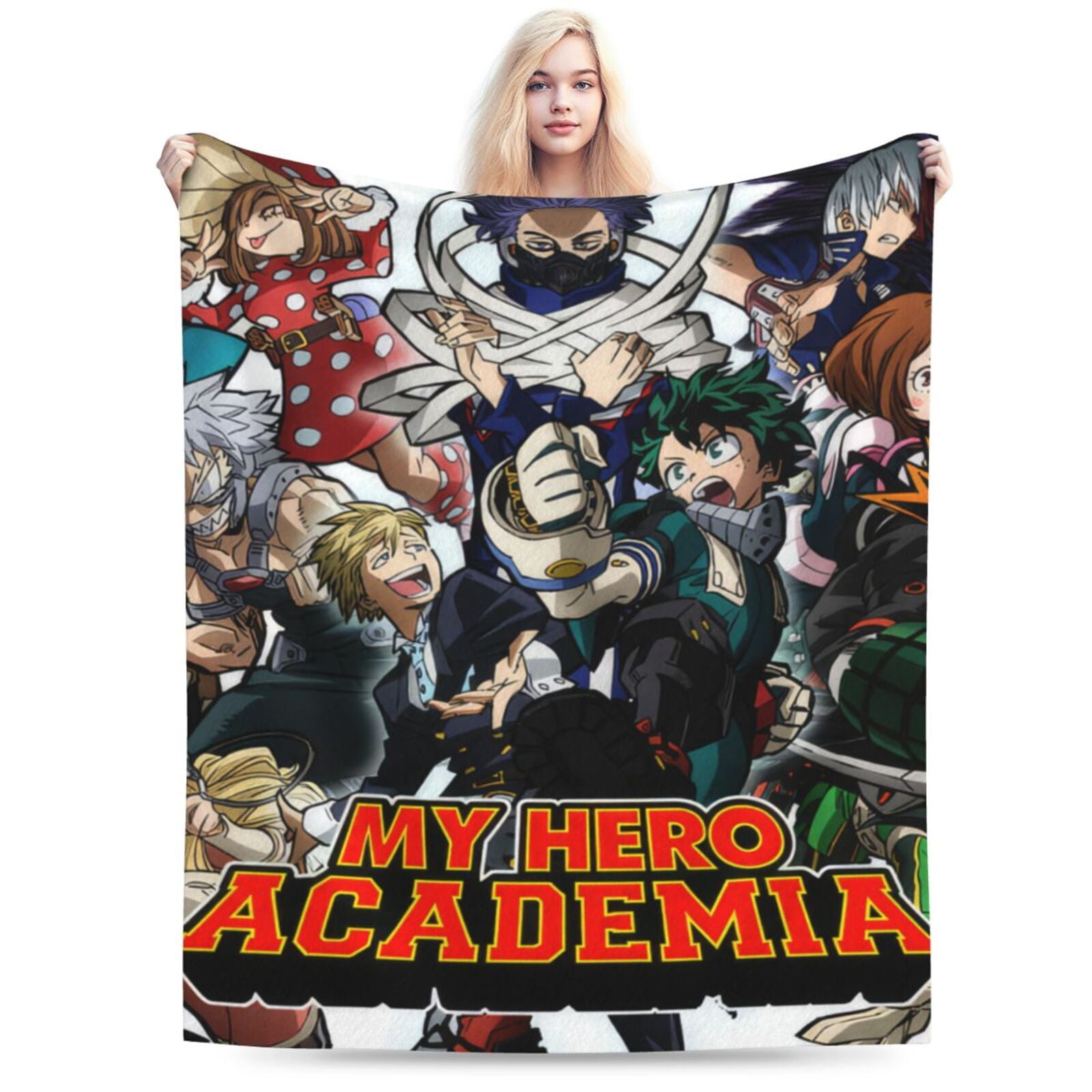My Hero Academia Blanket, Anime Throw Blanket For Couch Sofa Bed, Soft ...