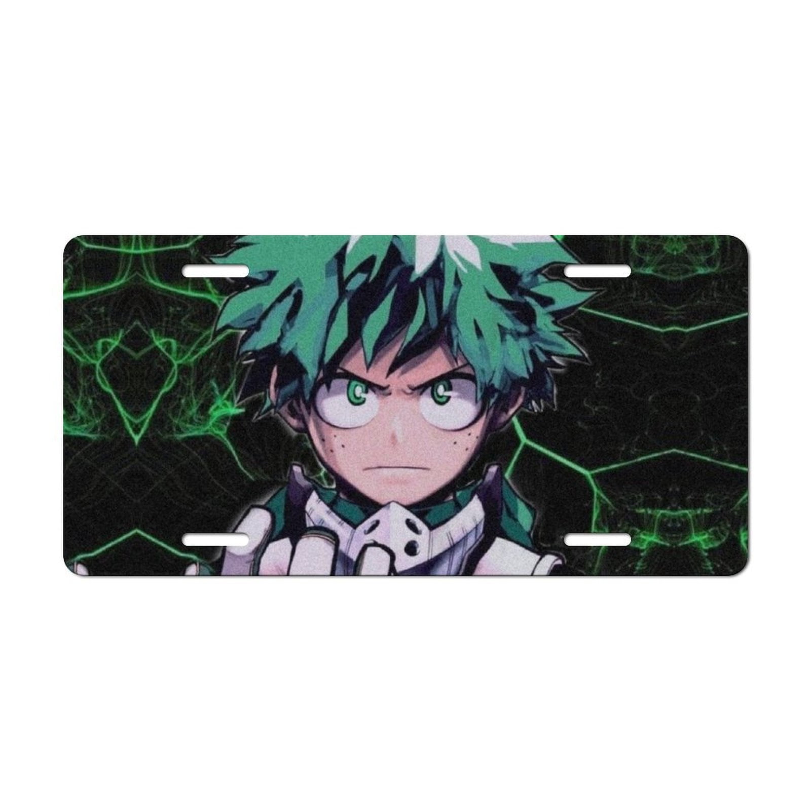 My Hero Academia Car License Plate Cute Anime License Plate Covers ...