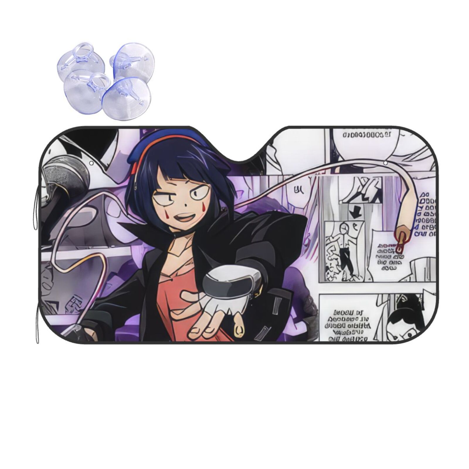 My Hero Academia Car Windshield Sun Shade, Front Window Sun Shades, Visor Shield Cover For Car ...