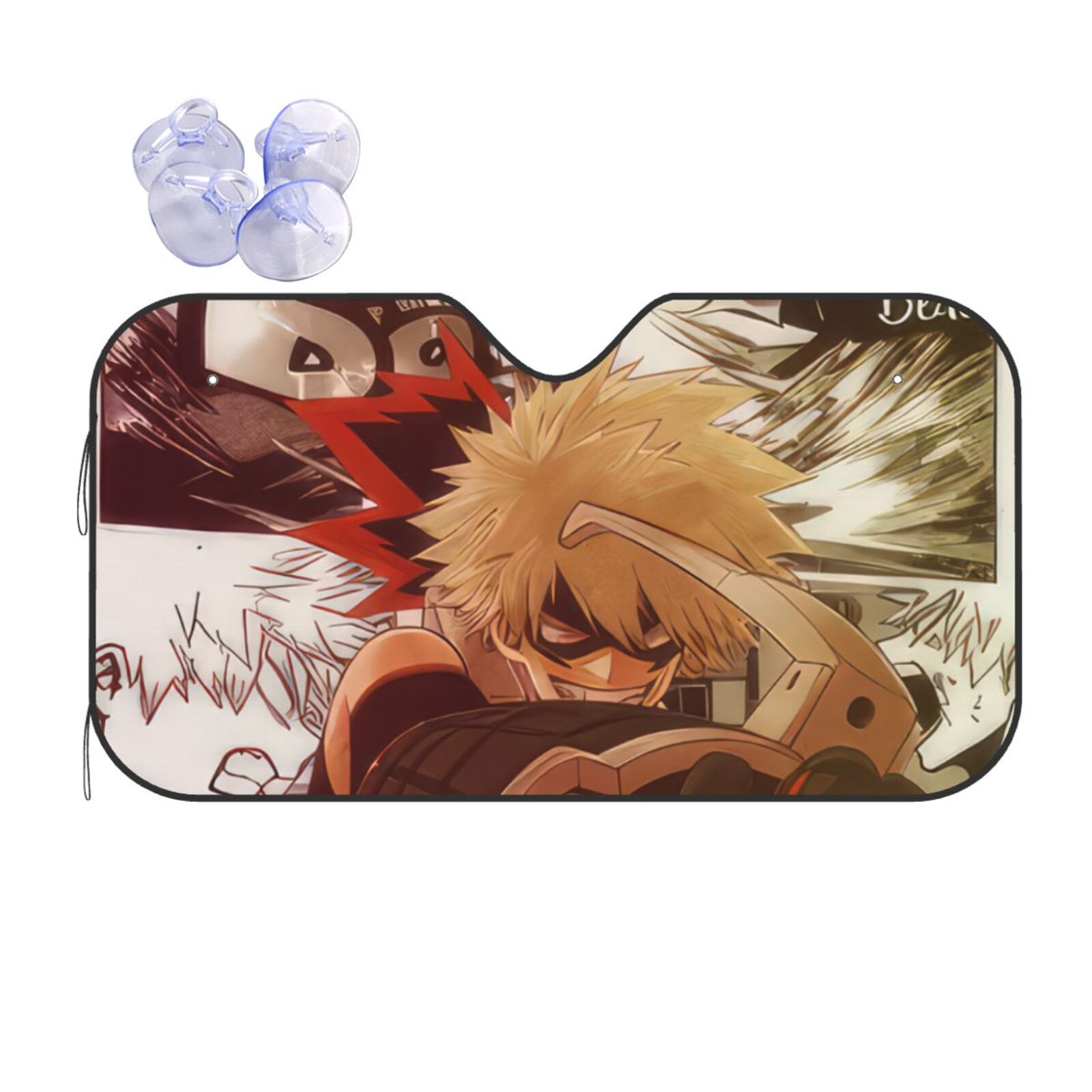 My Hero Academia Car Windshield Sun Shade, Front Window Sun Shades ...