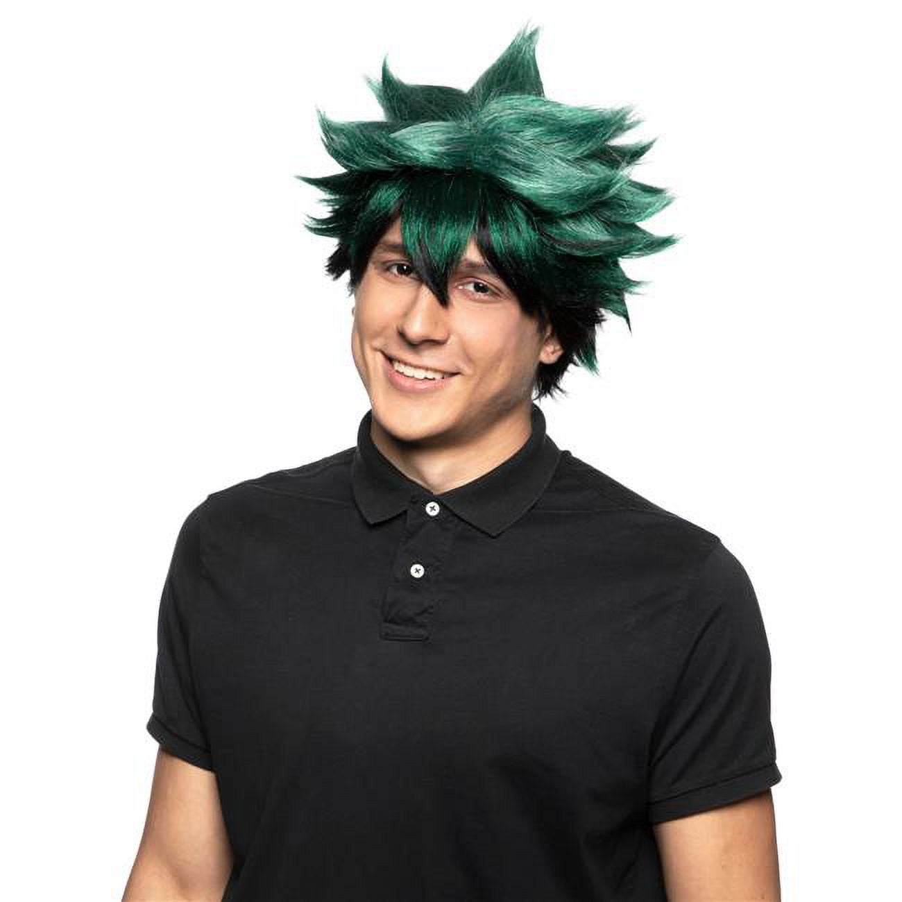My Hero Academia Character - Izuku Midoriya - Deku Wig, Black & Green ...